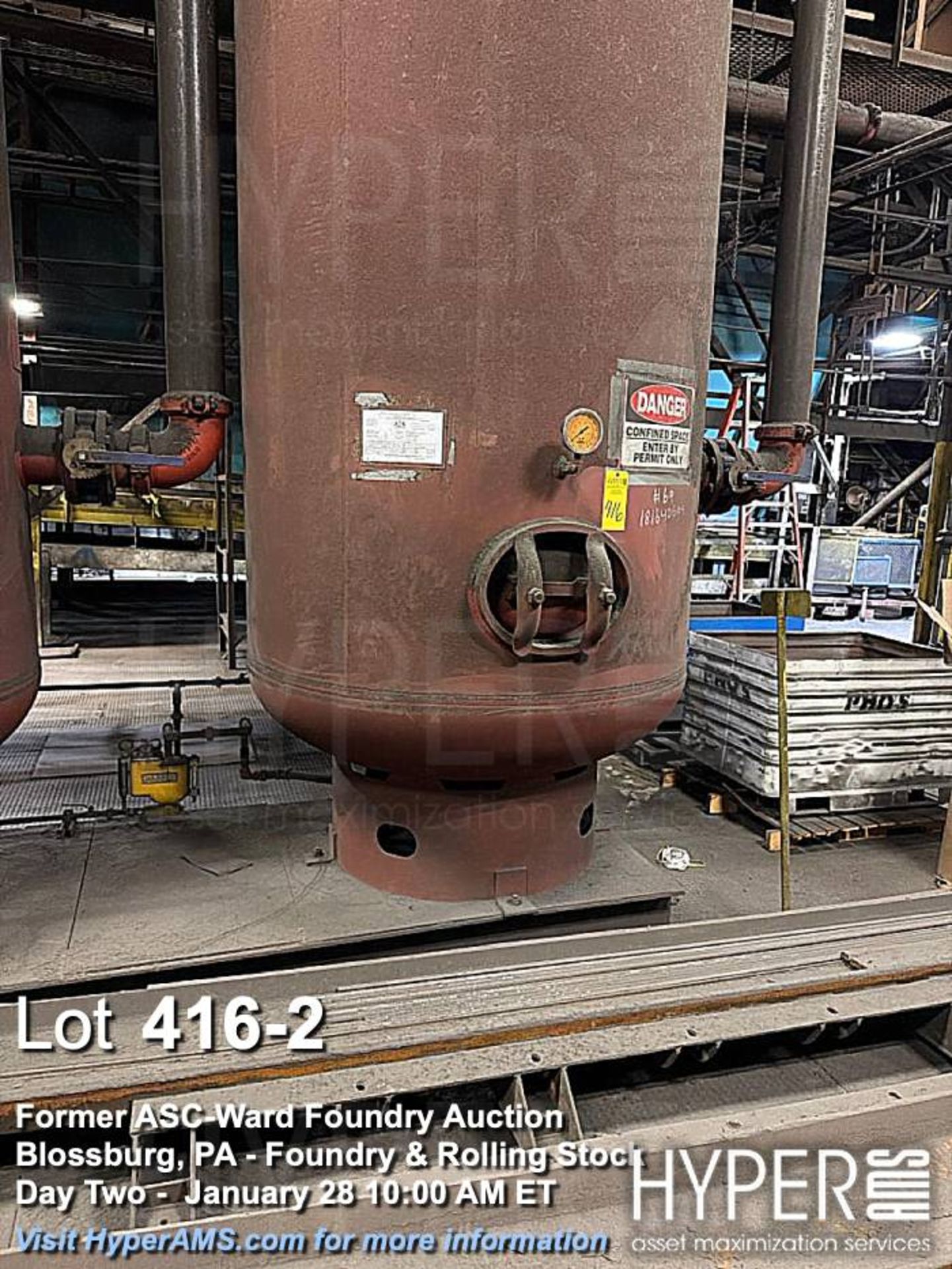 Explore this Silvan Industries Industrial Pressure Vessel, featuring a ...