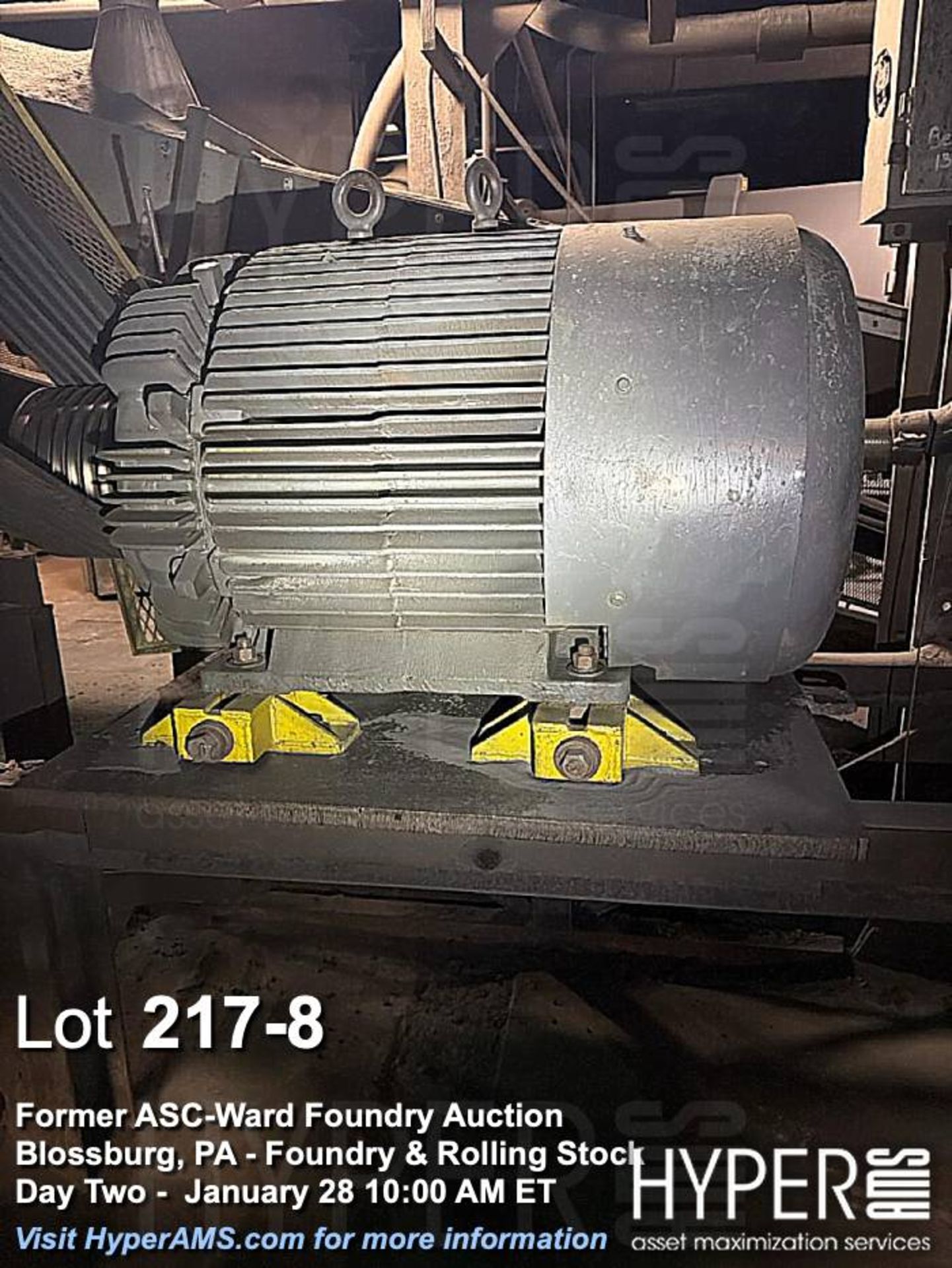 Beardsley and Piper model 100B twin sand muller with 2- 84700 gearboxes ...