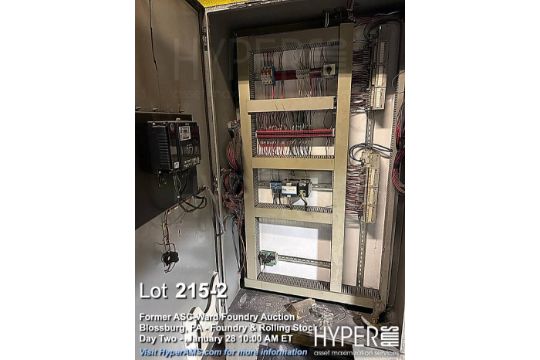 Electrical Panel with PLC as photographed