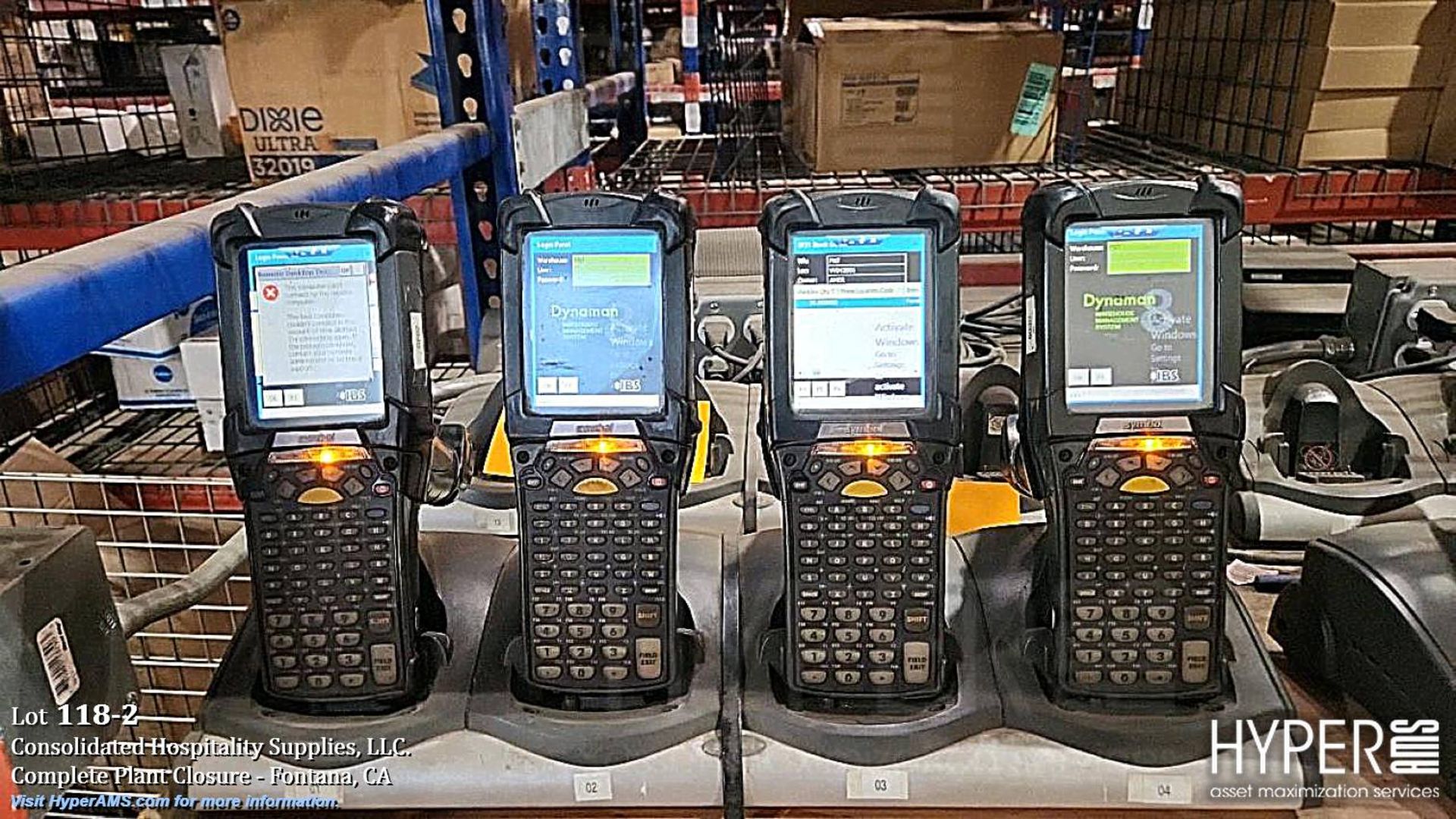 Symbol Technologies MC3190 Handheld Scanner, featuring a 3.0-inch ...