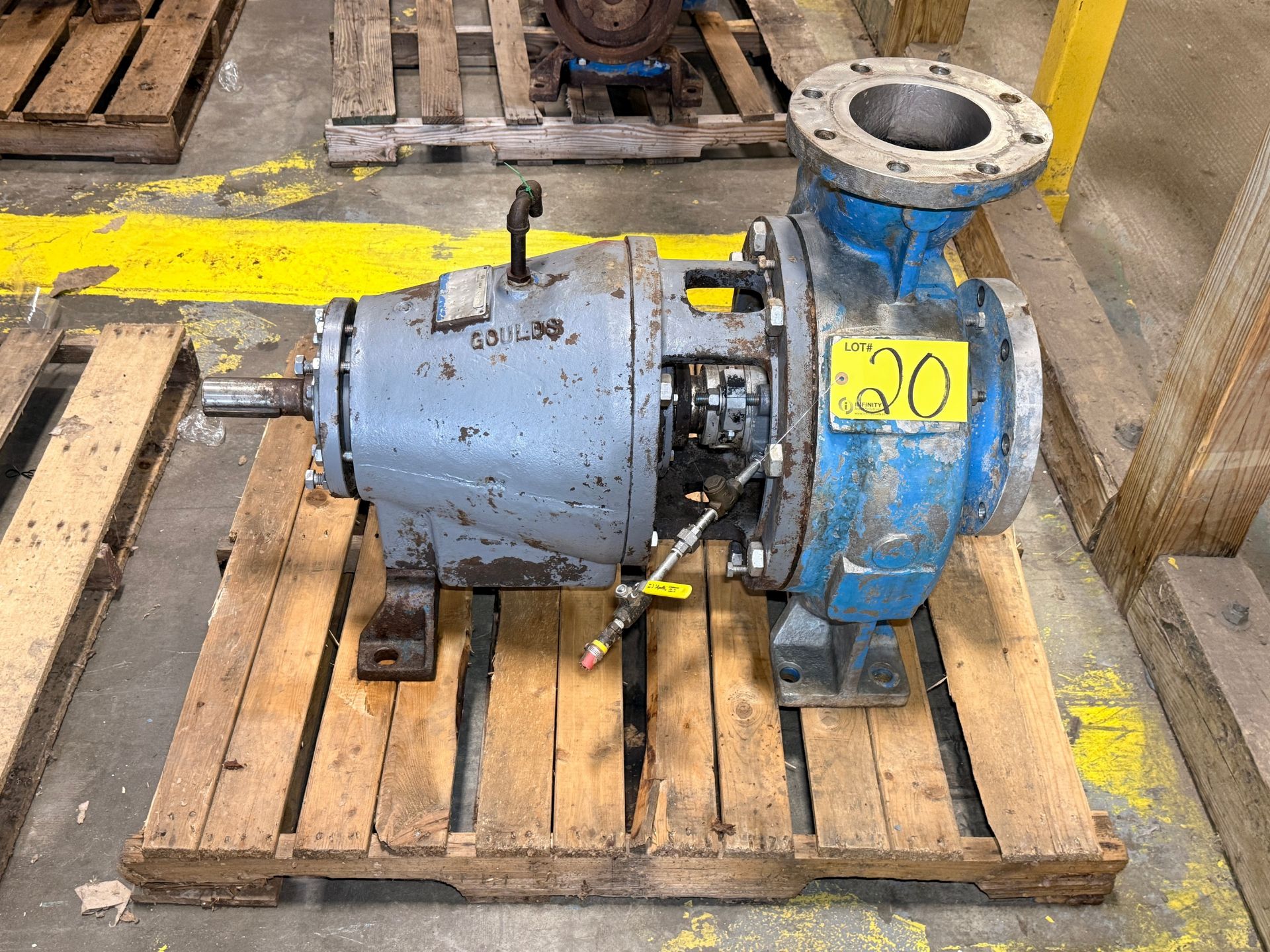 GOULDS 3176 Pump 3x6-14 s/n. 250B262 (Loc. Warehouse Row 66)