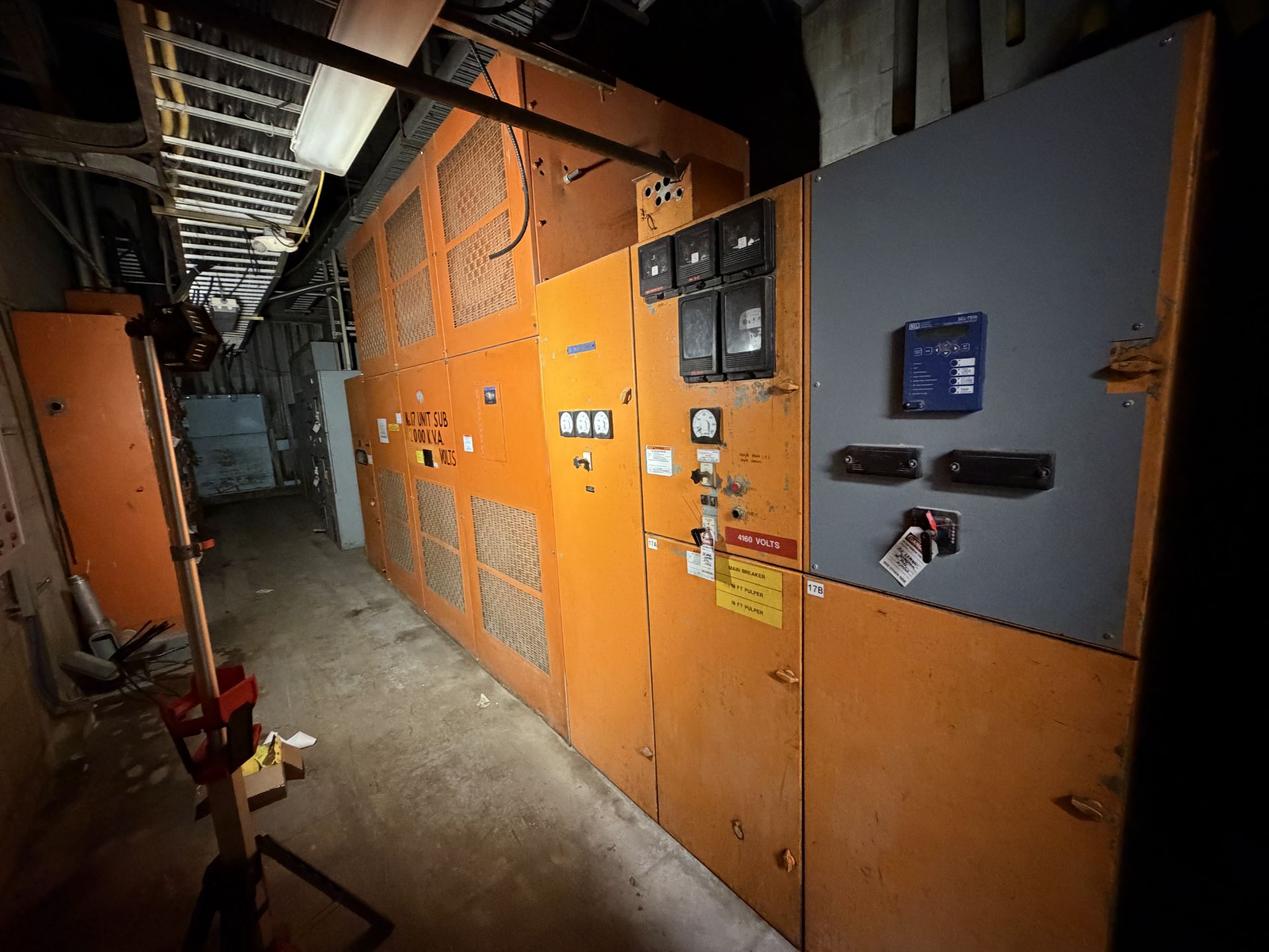 WESTINGHOUSE SUBSTATION #17, 2000KVA, 4160V, S/N PER-0231 (Loc ...