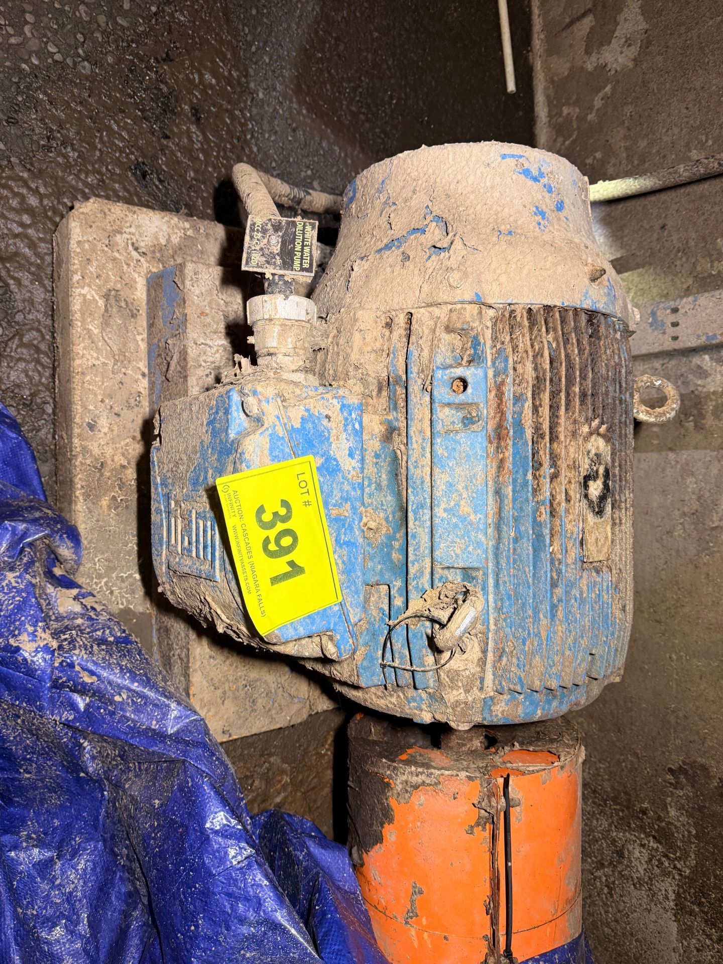 75 Hp Wedge Motor 1800 RPM 365T frame (Loc. Building 29 Settler Tunnel)