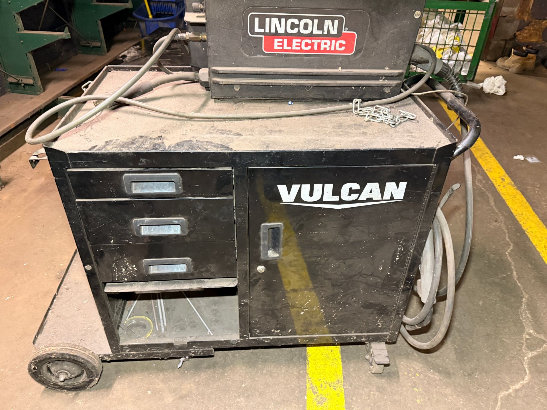 LINCOLN ELECTRIC LN-25 PRO Wire Feeder 15-110 V 4 A. w/ VALCAN Heavy ...