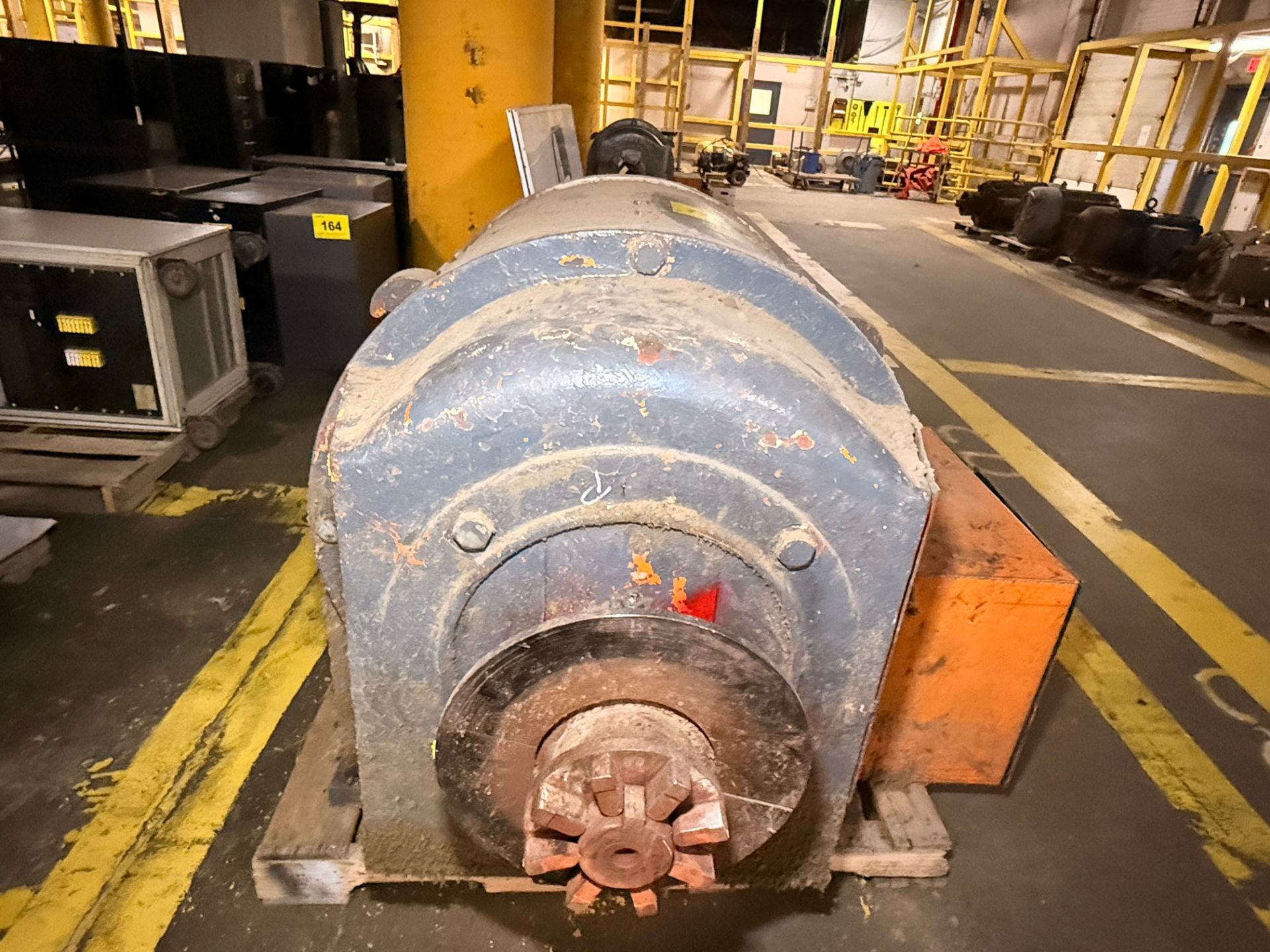 GENERAL ELECTRIC 41G54 Winder Motor, Type CD, 200 Hp, 690 (RPM) 705 ...