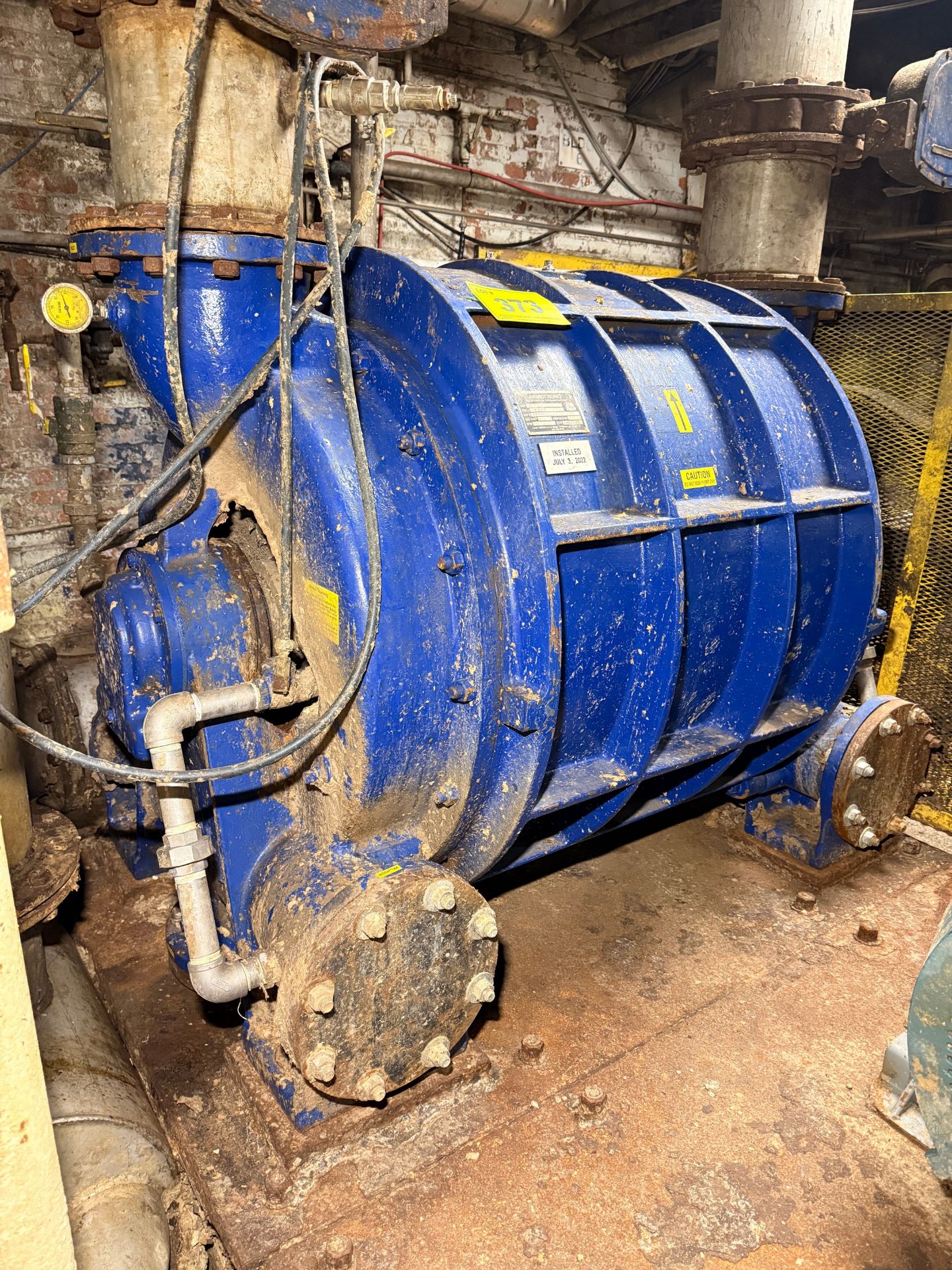 Baldor Reliance Motor 200 Hp, 1190 (RPM) 442T Frame, (Loc. Building 6 ...