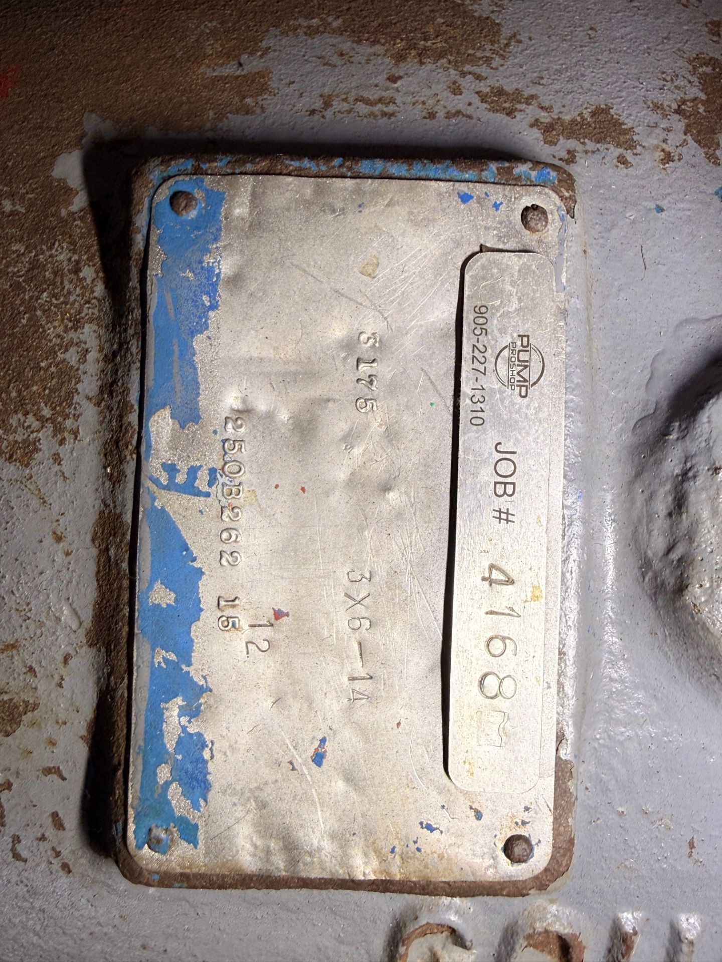 GOULDS 3176 Pump 3x6-14 s/n. 250B262 (Loc. Warehouse Row 66)