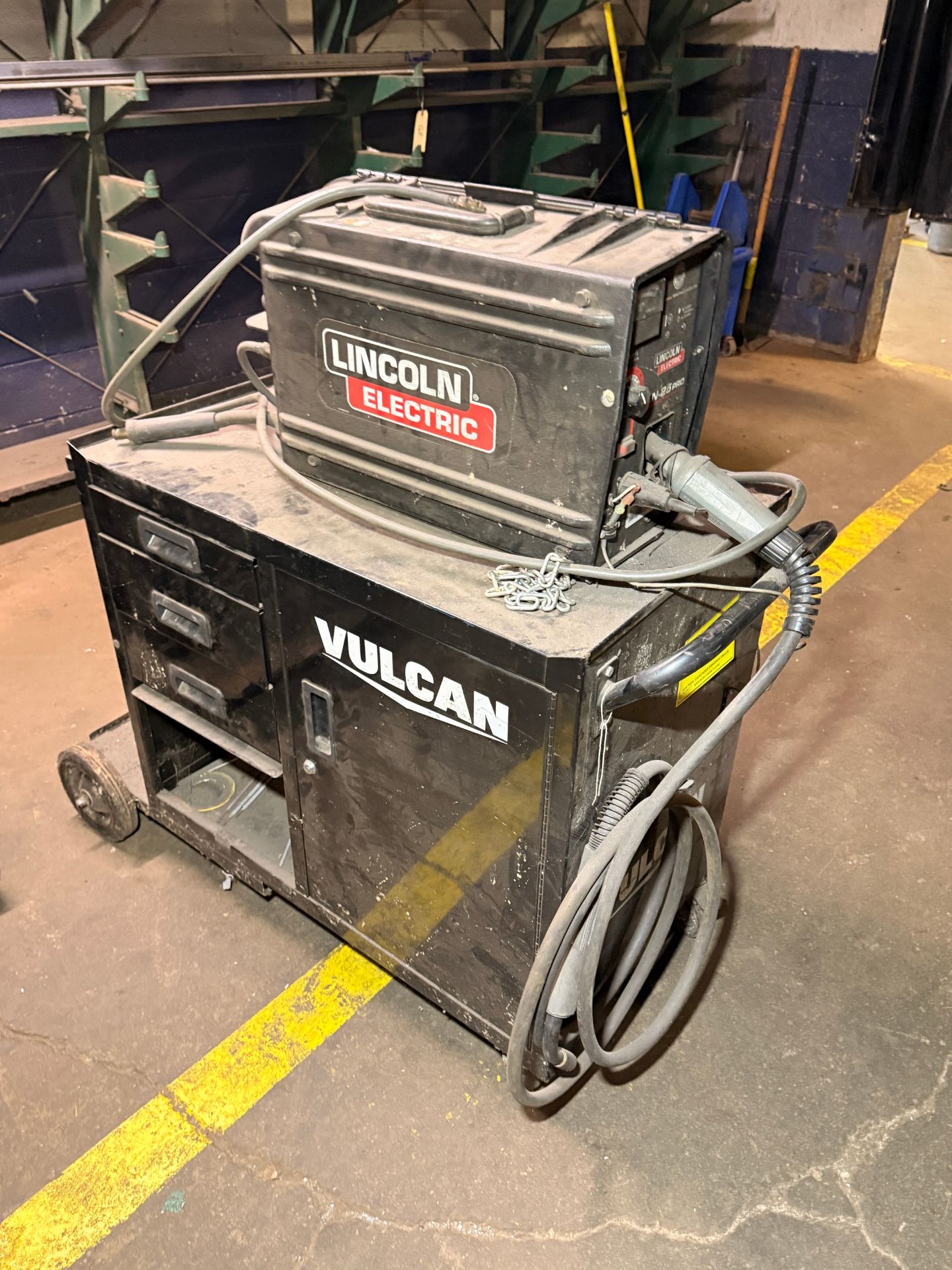 LINCOLN ELECTRIC LN-25 PRO Wire Feeder 15-110 V 4 A. w/ VALCAN Heavy ...