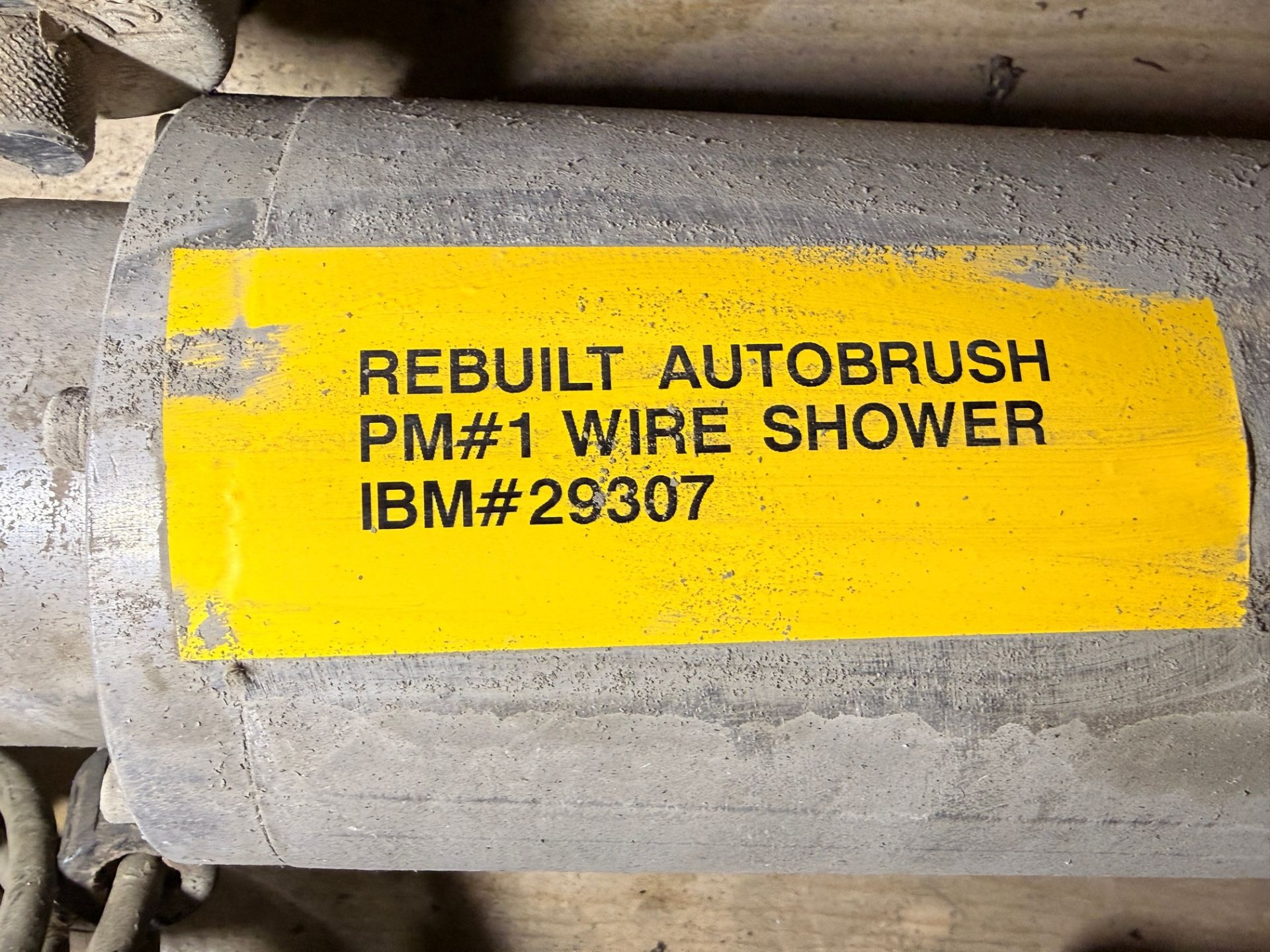(1) Skid of (2) Rebuilt auto-brush wire shower's IBM # 29307(Loc. Bldg ...
