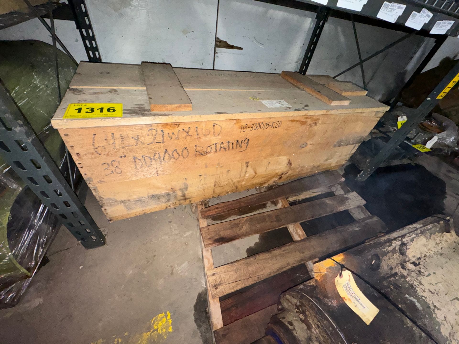 VALMET Rotating Assembly; 38" DD 4000, IBM: 90185114, (Loc. Warehouse ...