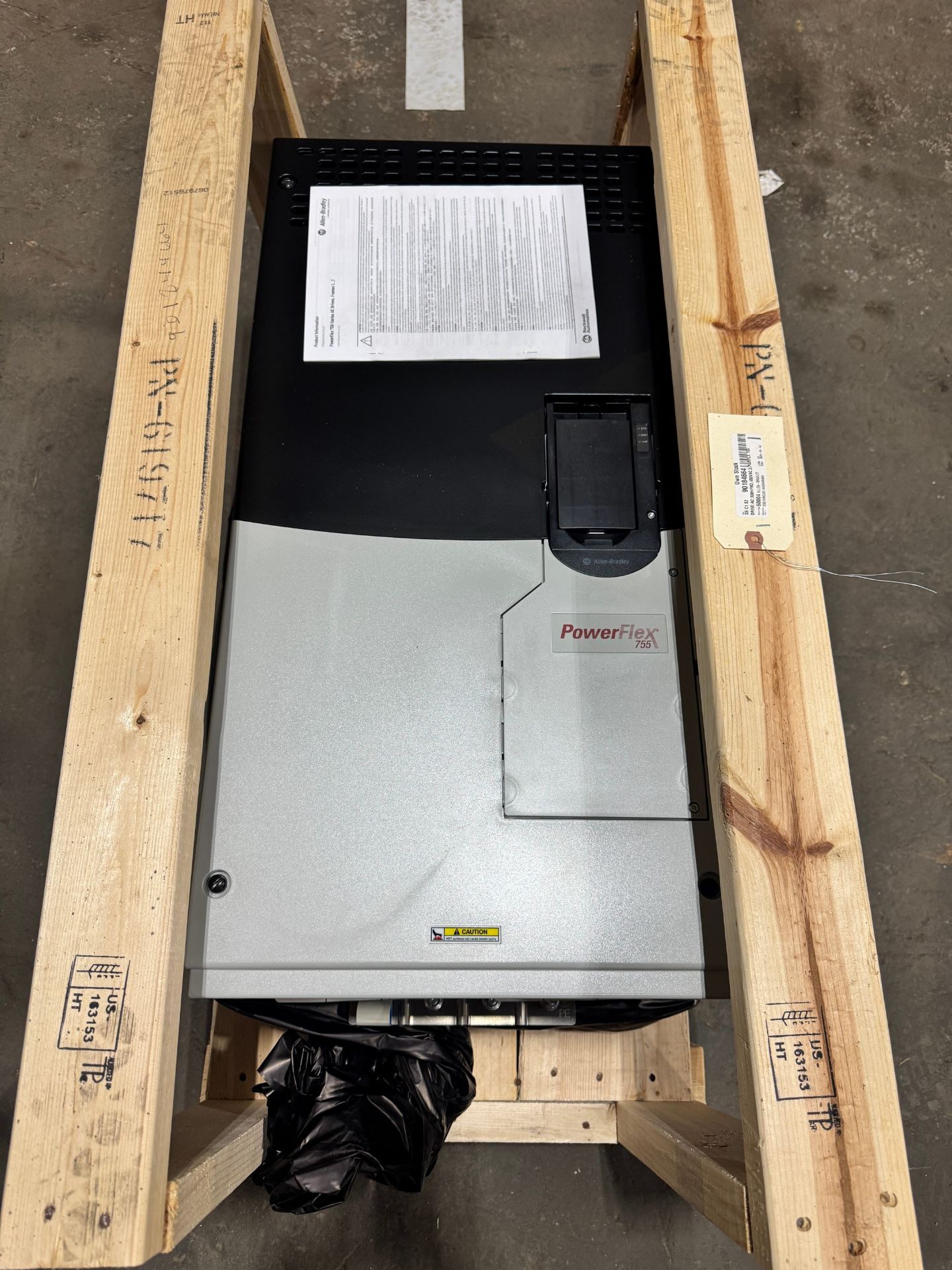 ALLEN-BRADLEY PowerFlex 755 Drive; AC, 300HPND (250HP), 480V, 3Phase ...
