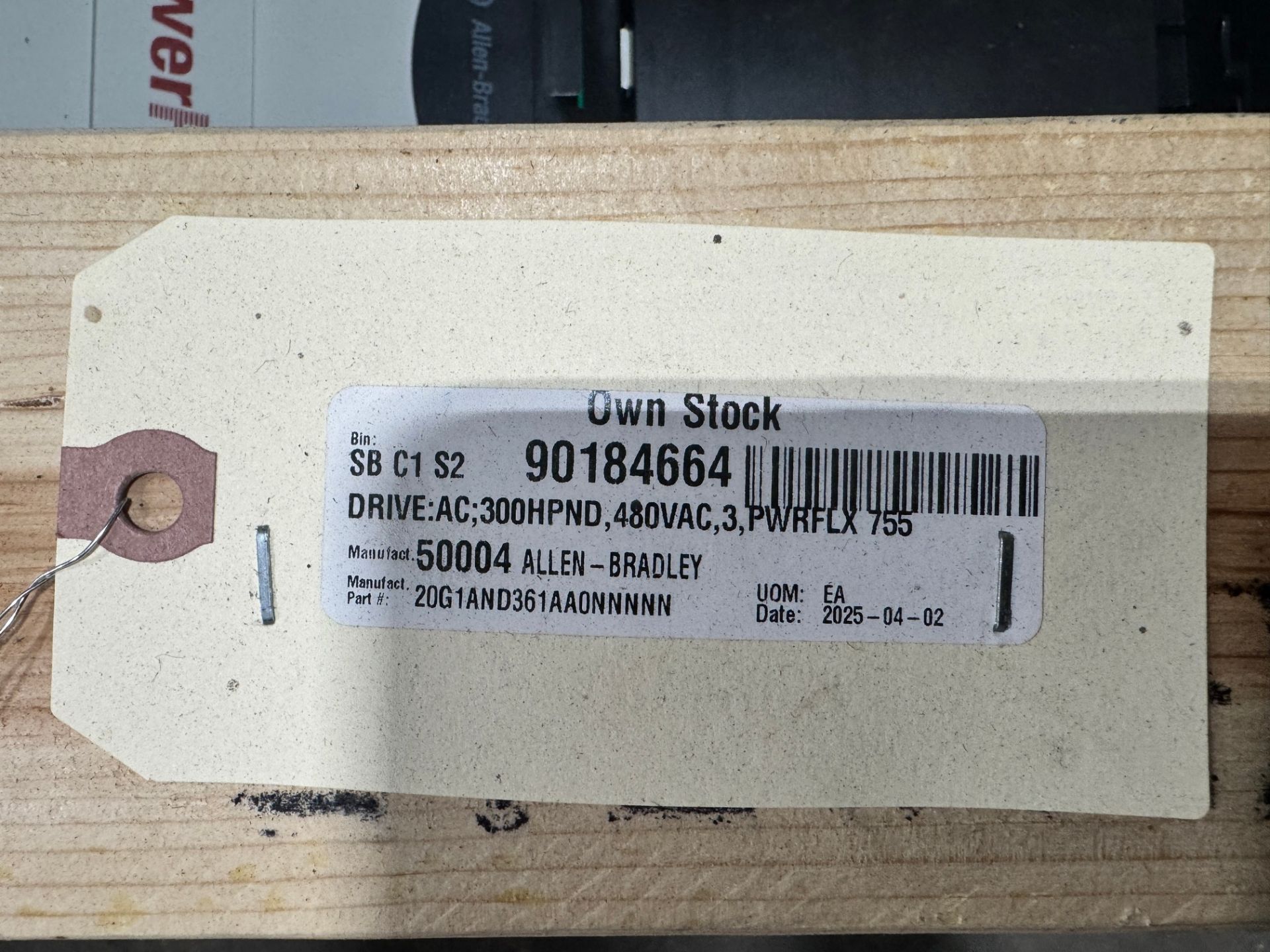 ALLEN-BRADLEY PowerFlex 755 Drive; AC, 300HPND (250HP), 480V, 3Phase ...