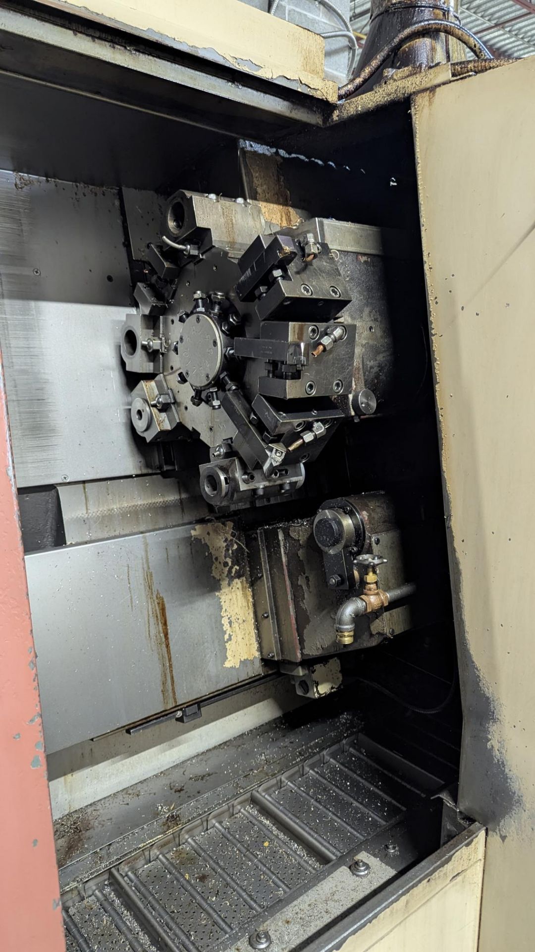 OKUMA & HOWA CNC TURNING CENTER, MACHINE TYPE ACT3, MACHINE NO. 09257 ...