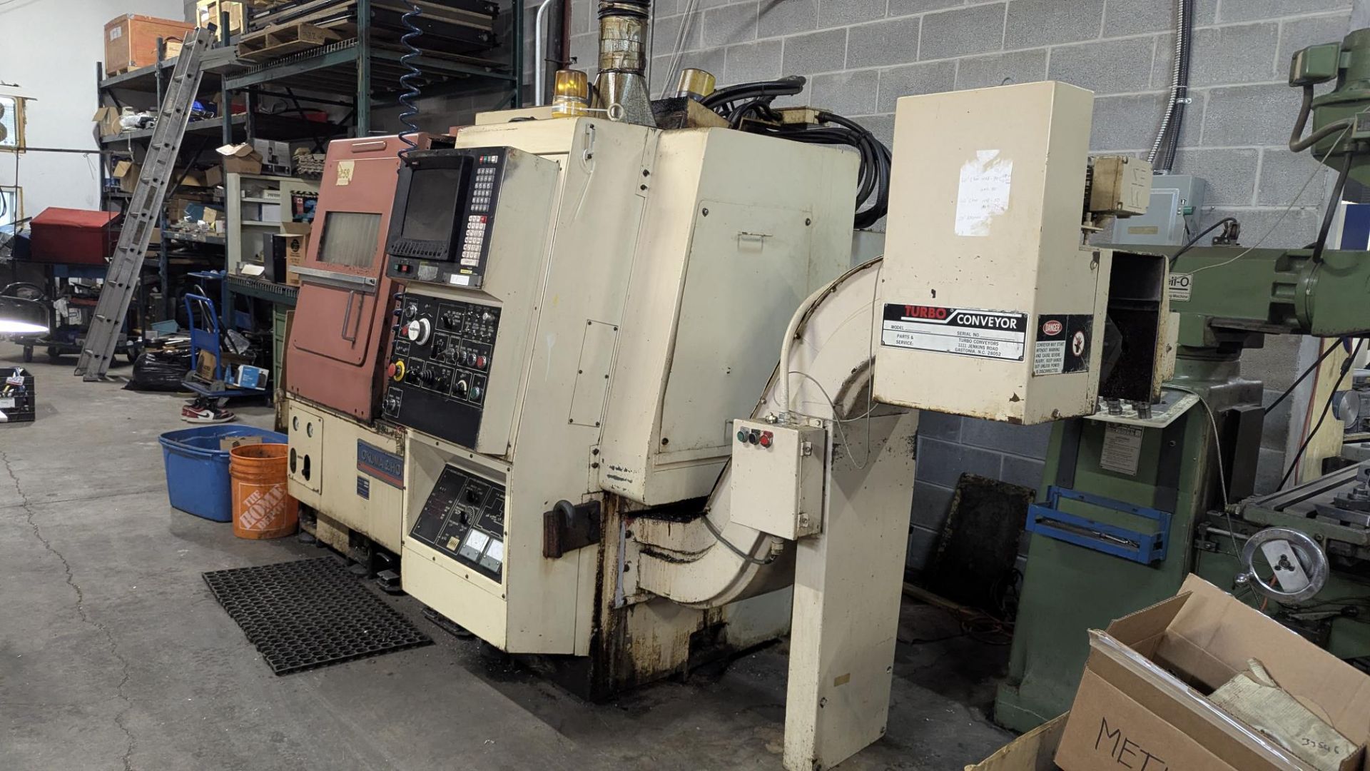OKUMA & HOWA CNC TURNING CENTER, MACHINE TYPE ACT3, MACHINE NO. 09257 ...