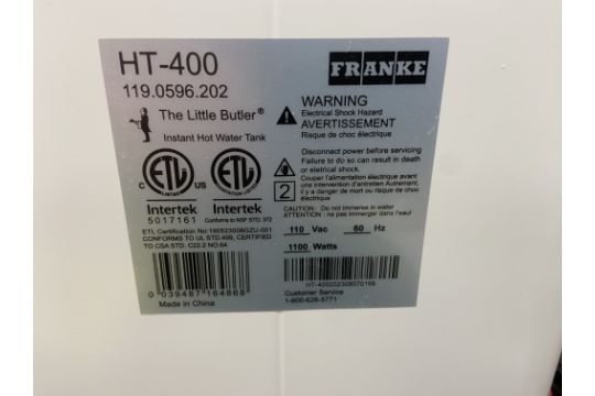 FRANKE HT-400 INTANT HOT WATER TANK