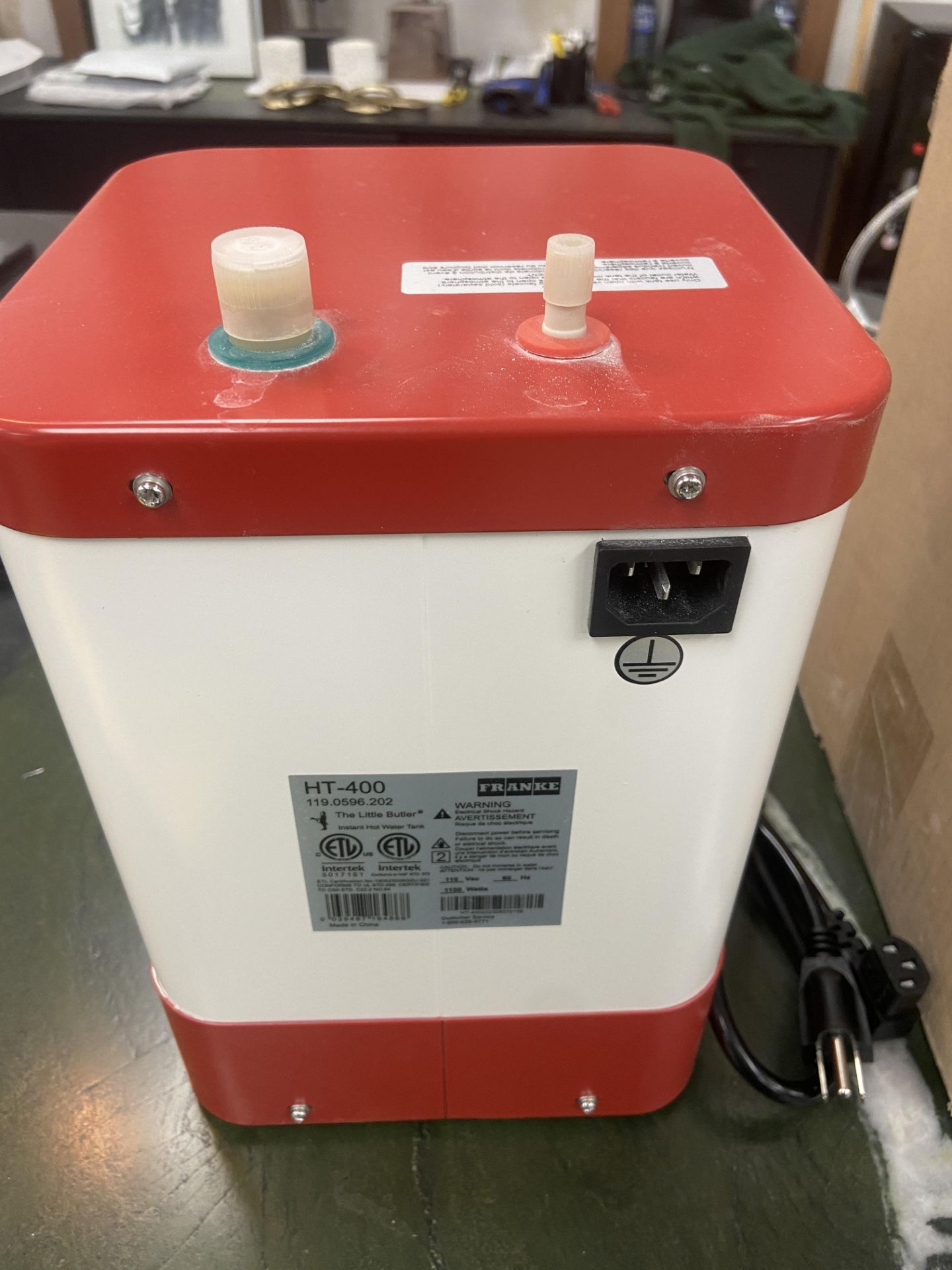 FRANKE HT-400 INTANT HOT WATER TANK