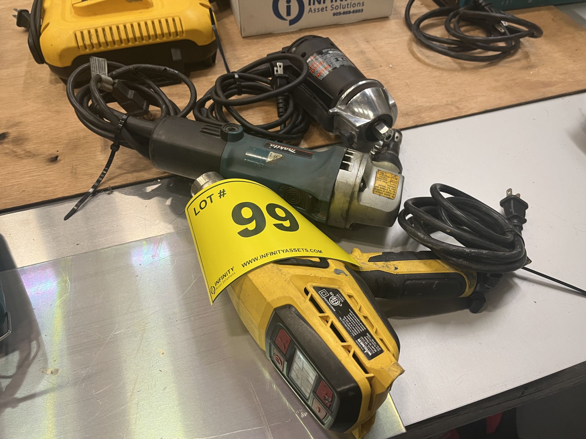 ROTO ZIP DB1 ROTARY TOOL, MAKITA JN1601 SHEAR, WAGNER HEAT GUN