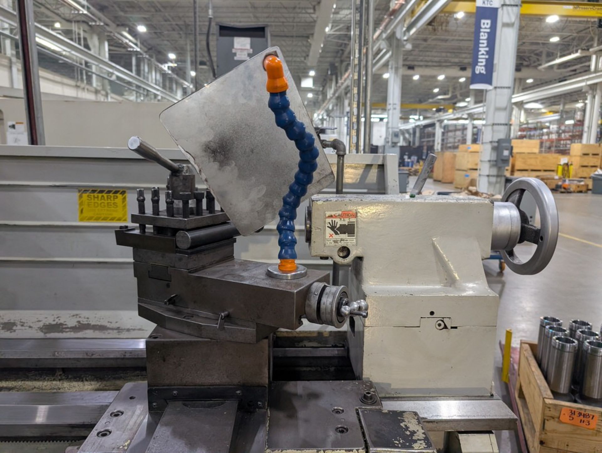 2007 Lehigh MA-2540 Lathe W/ 15-3/4" 3-Jaw Chuck; W/ Material Rack ...