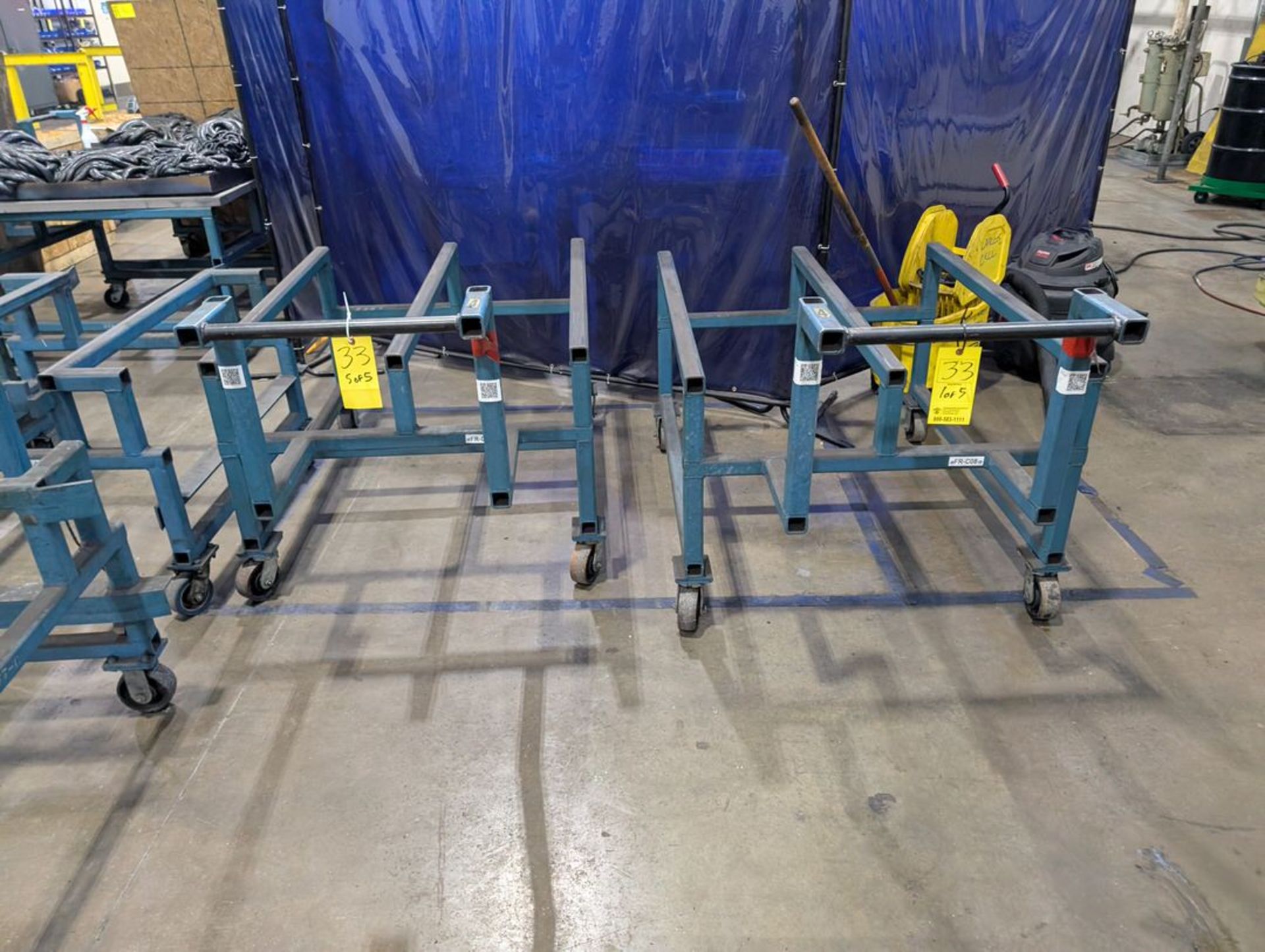 (5) Material Carts