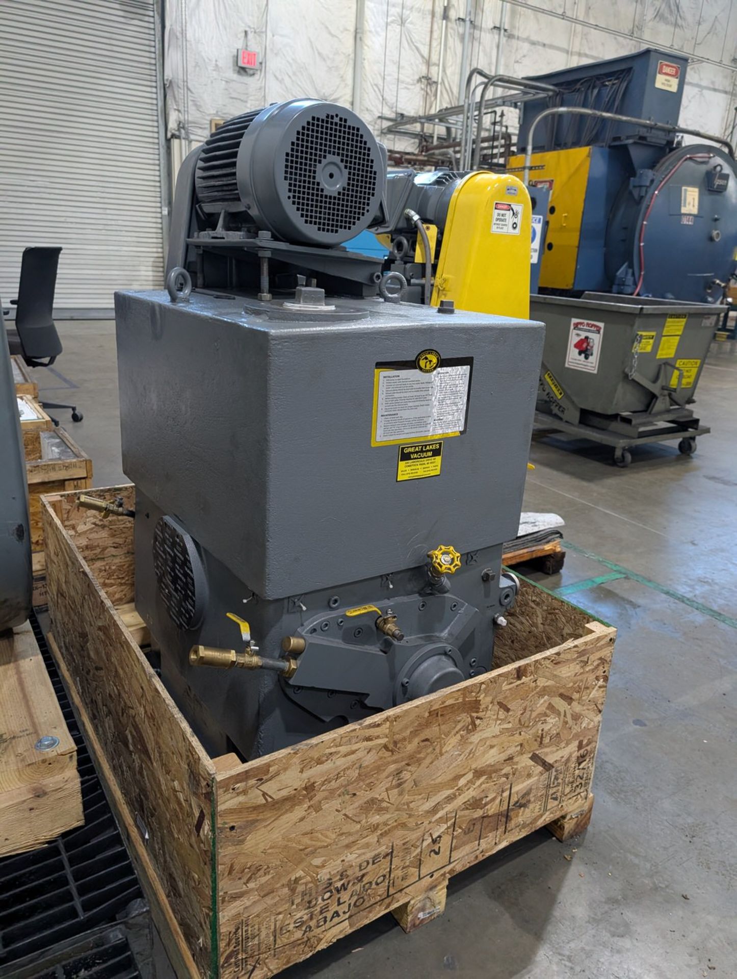 2023 Stokes 412J-14 Vacuum Pump (Parts Only)