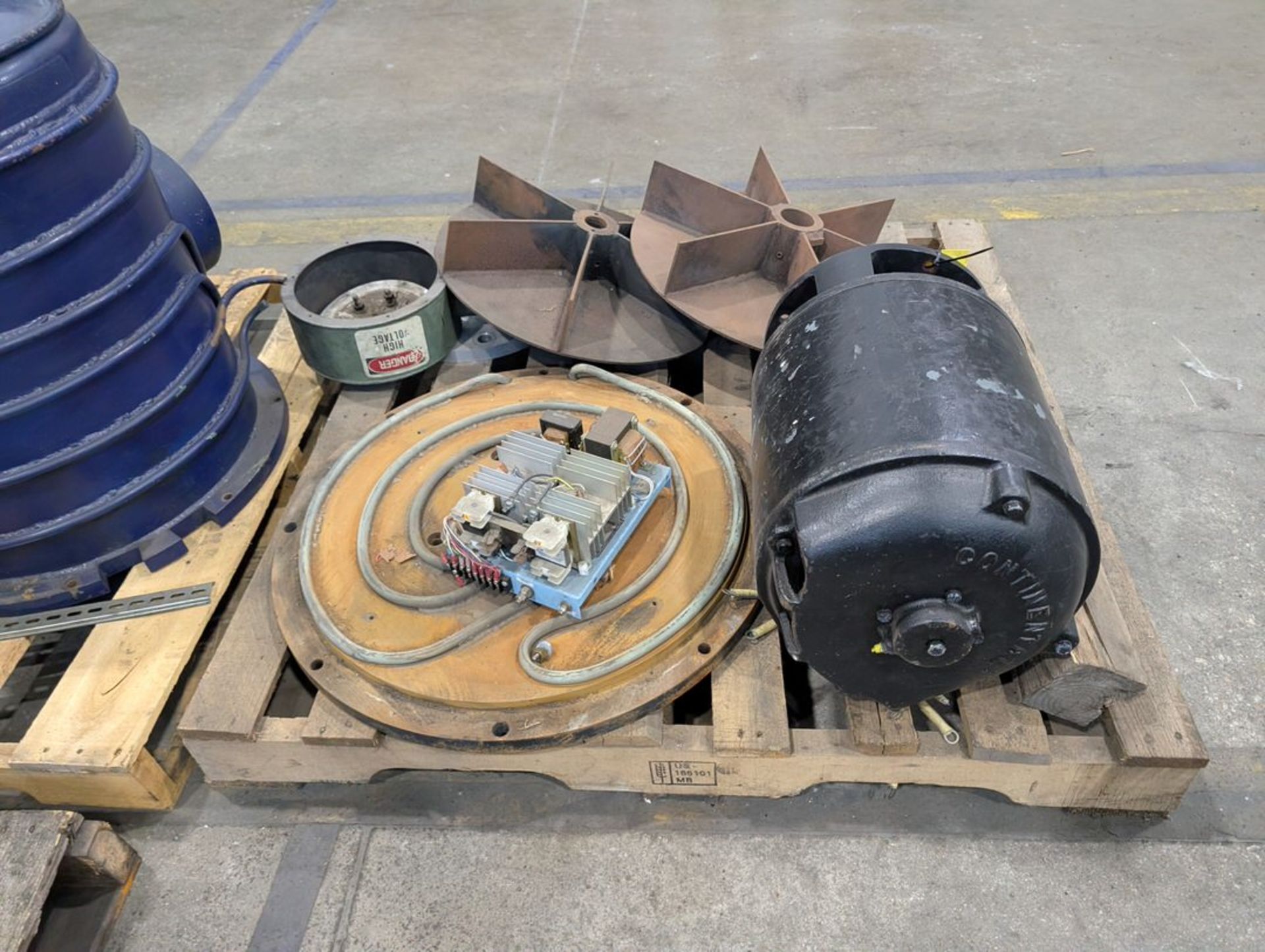 (2) Blower Motors W/ Covers (1 motor disassembled)