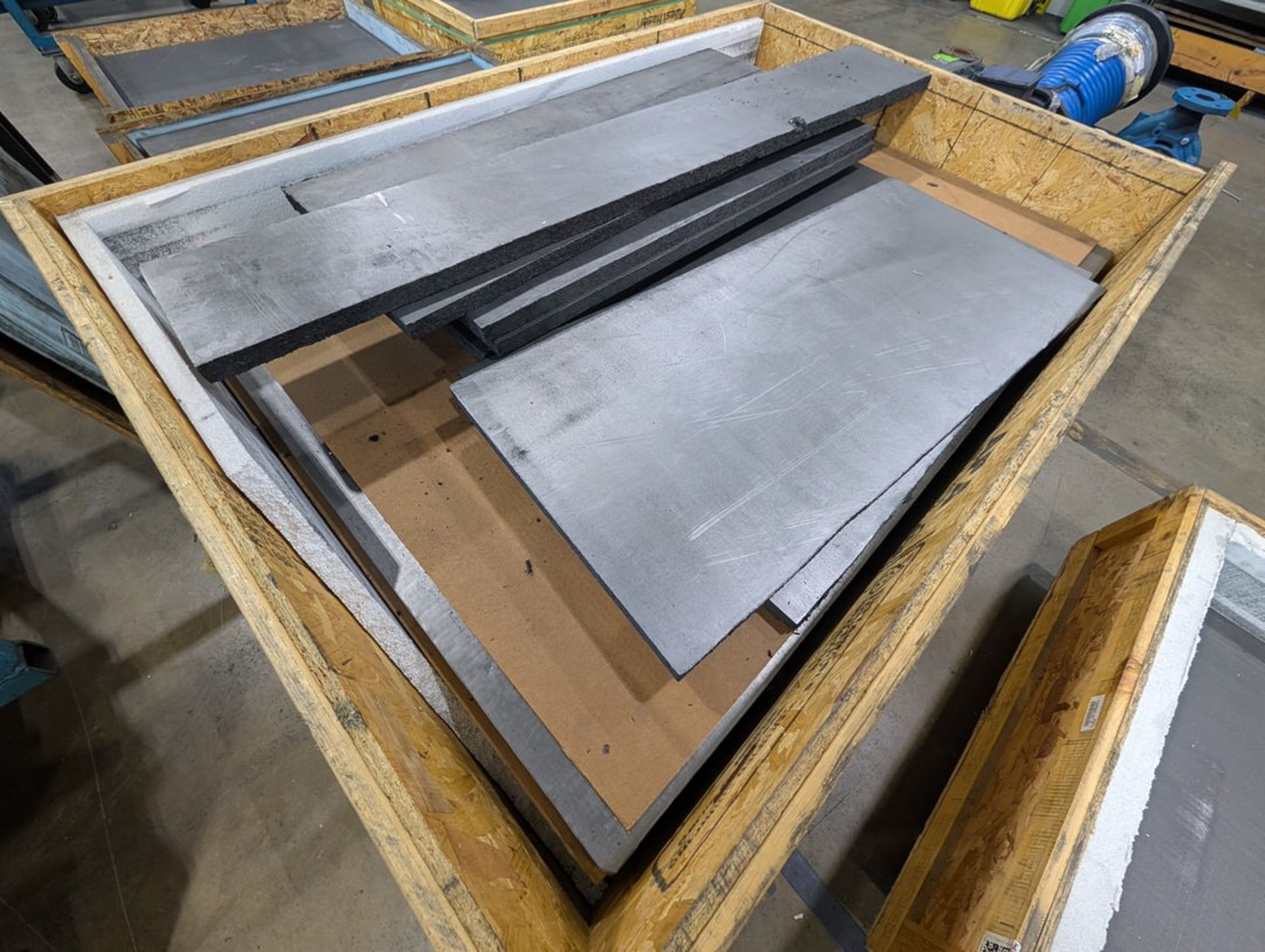 (2) Crates of Furnace Graphite Minimum of 10pcs @ 60" x 40"