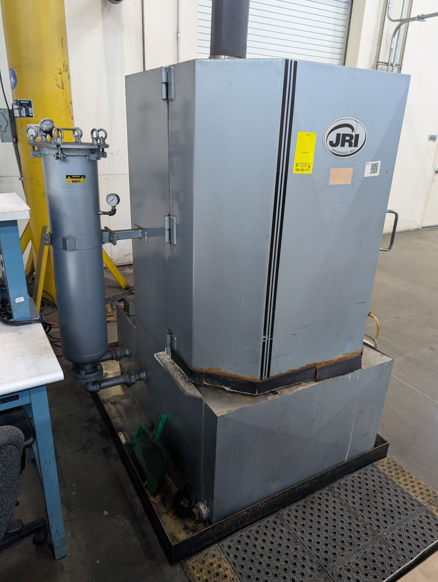 JRI Parts Washer W/ Tool Cabinet & 7-Drawer Vidmar Modular Cabinet W ...