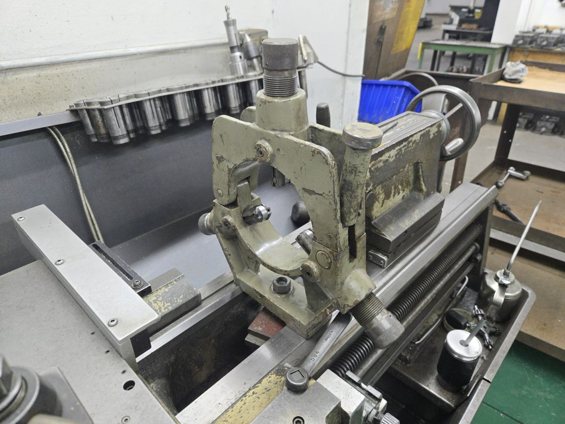 Clausing-Colchester 13 Engine Lathe W/ Tailstock, Steady Rest, Mitutoyo ...