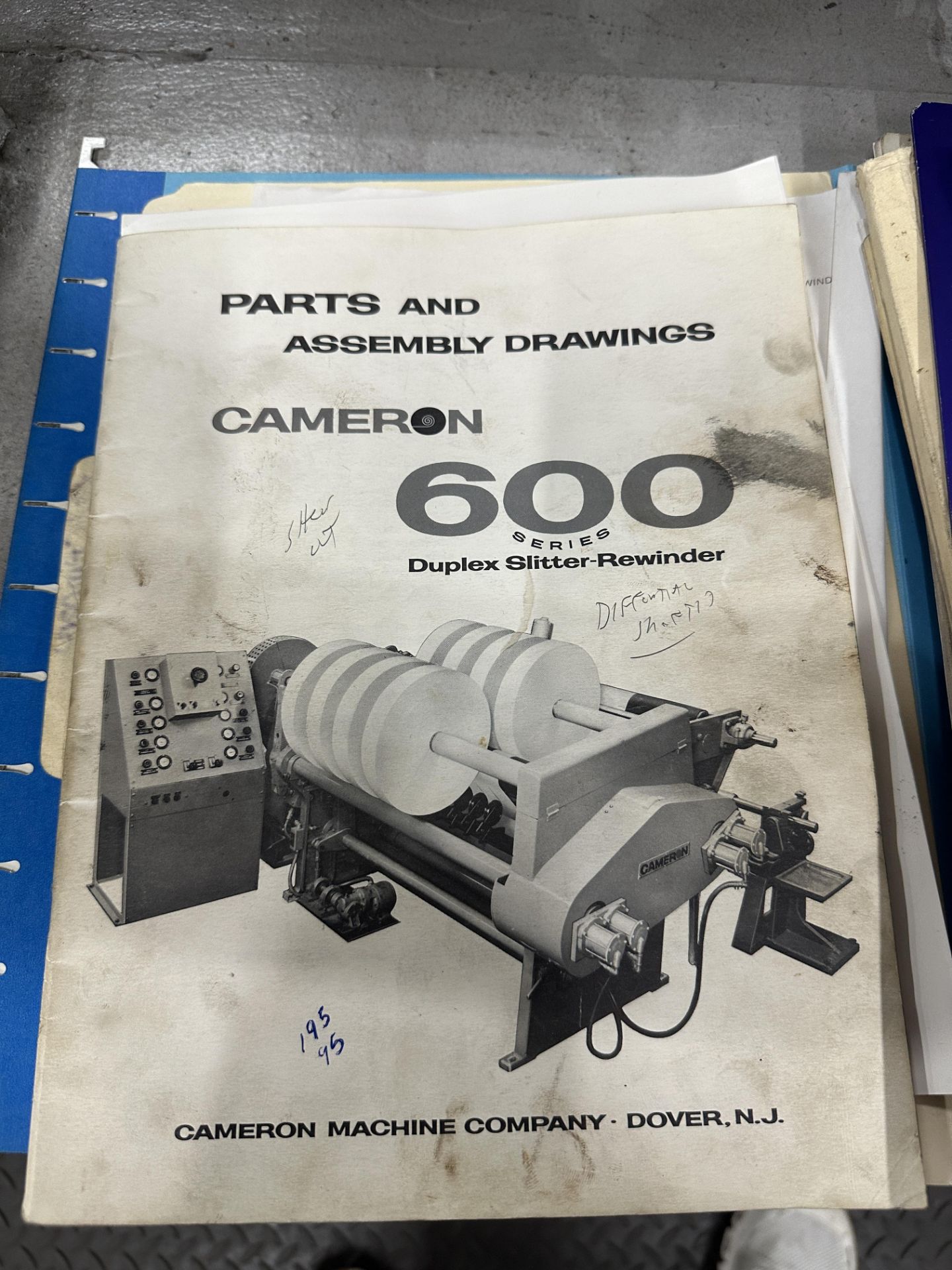 Cameron Type 600-8-KHDF 64" Shear Cut Duplex Surface Drive Slitter s/n ...