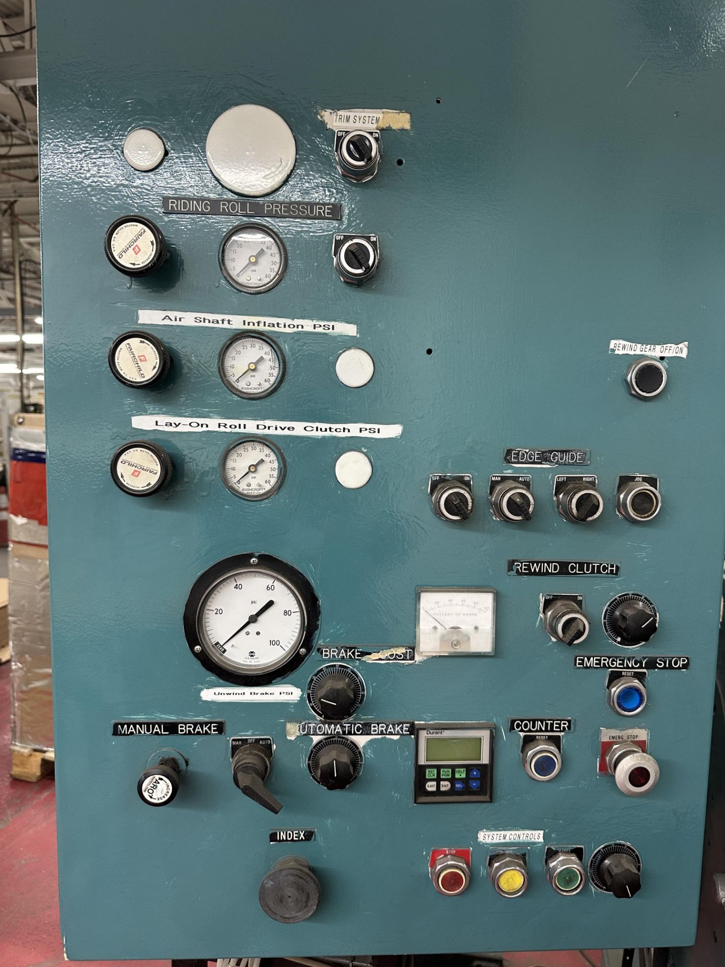 70" Logger/ReRoll Machine