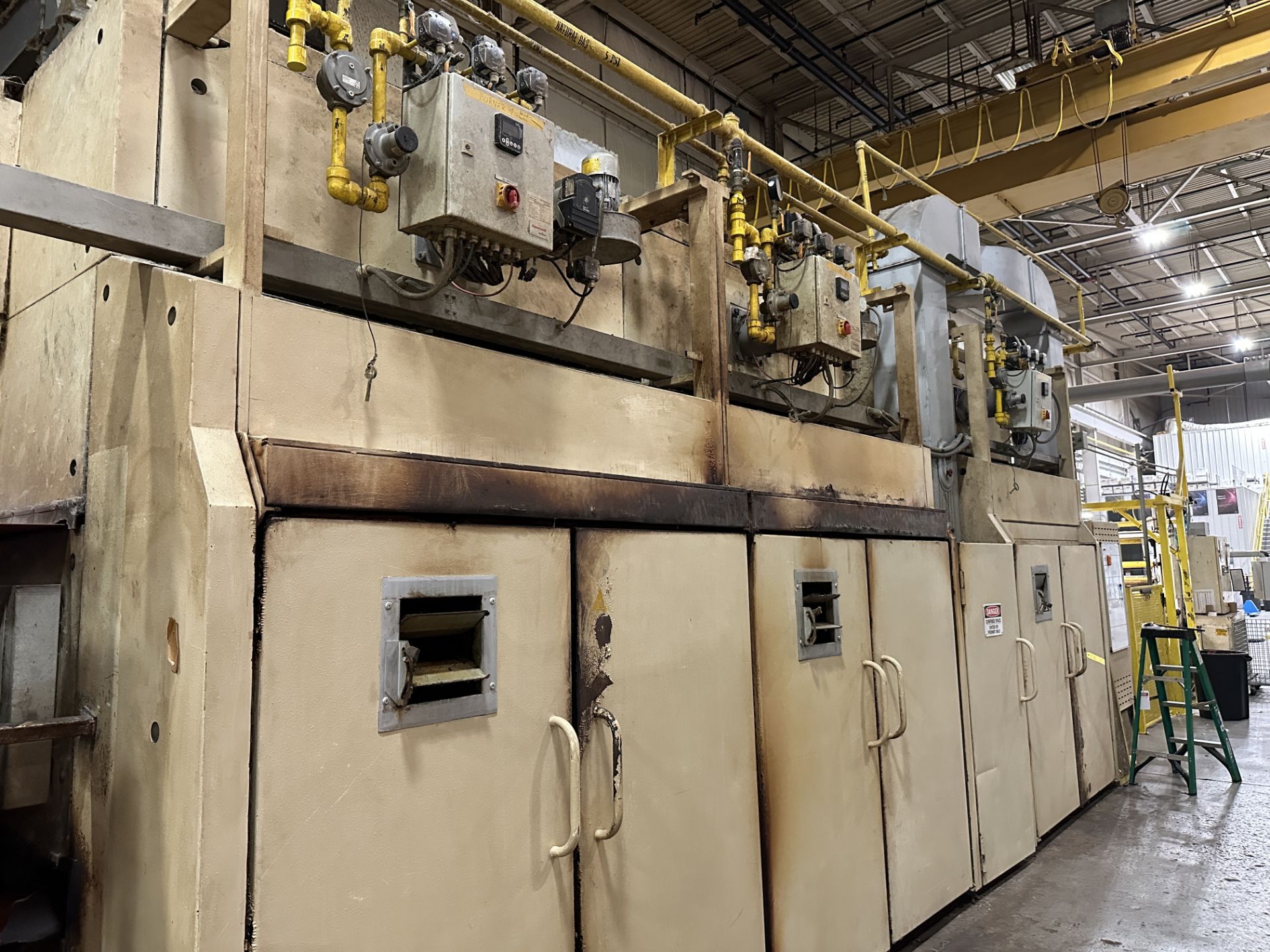 (1) Strahm Swiss Textile Systems Thermal Bond Belt Oven, 120” wide belt ...