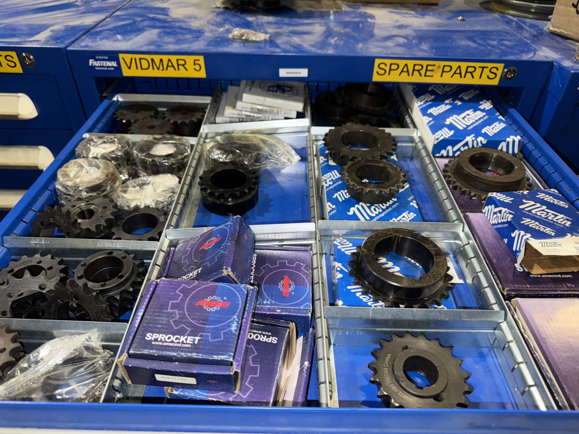 Amec Martin & Asst. Sprockets in 3 Drawers