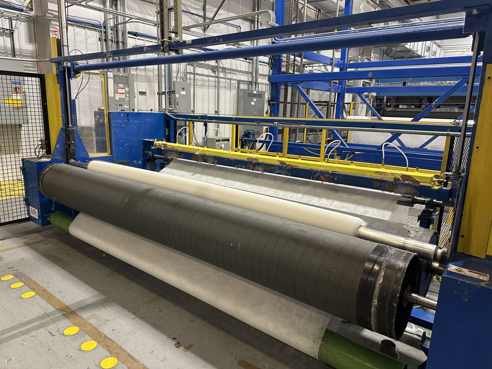 (1) Oak Ridge 130” Wide Two Roll Surface Winder, with pneumatic ...