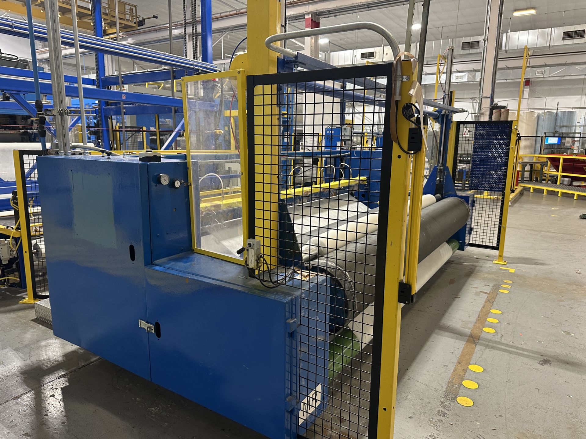 (1) Oak Ridge 130” Wide Two Roll Surface Winder, with pneumatic ...