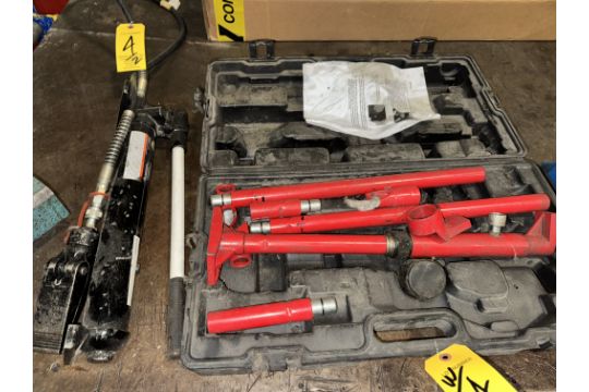(Lot) Omega 10,000 PSI Jack with Red Jack Kit in Case