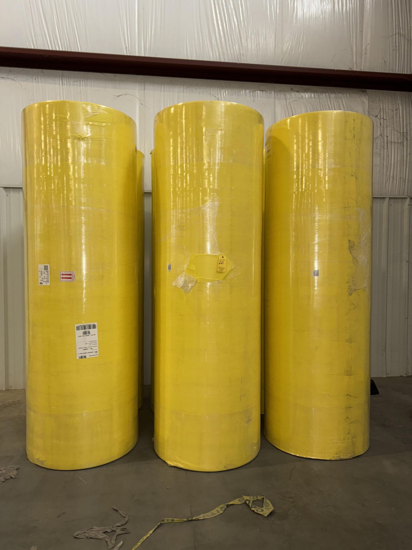 LOT (6) Rolls of Yellow Avanti #901-000001