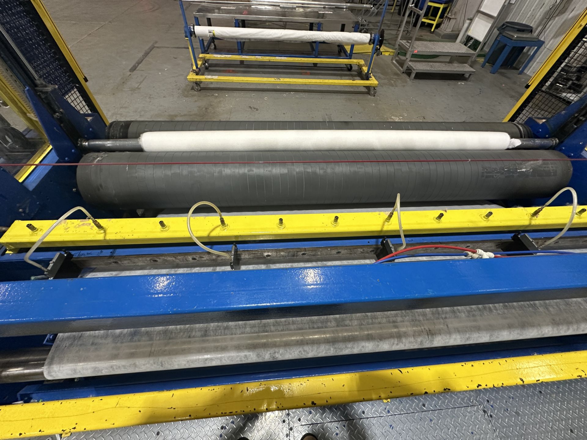 (1) Oak Ridge 130” Wide Two Roll Surface Winder, with pneumatic ...