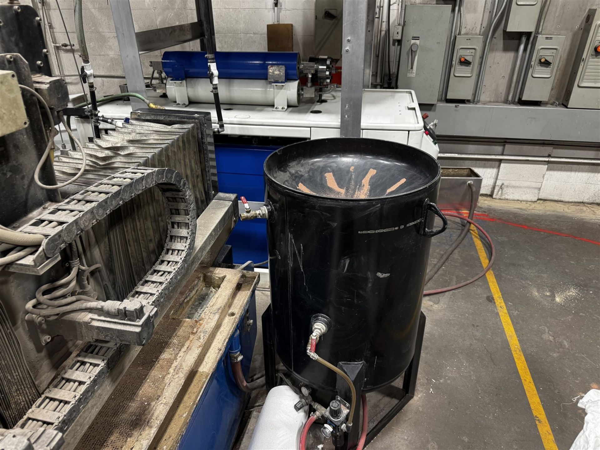 2008 CALYPSO WATER JET CUTTING TABLE, 6' X 12',60,000 PSI, IRAND SL IV ...