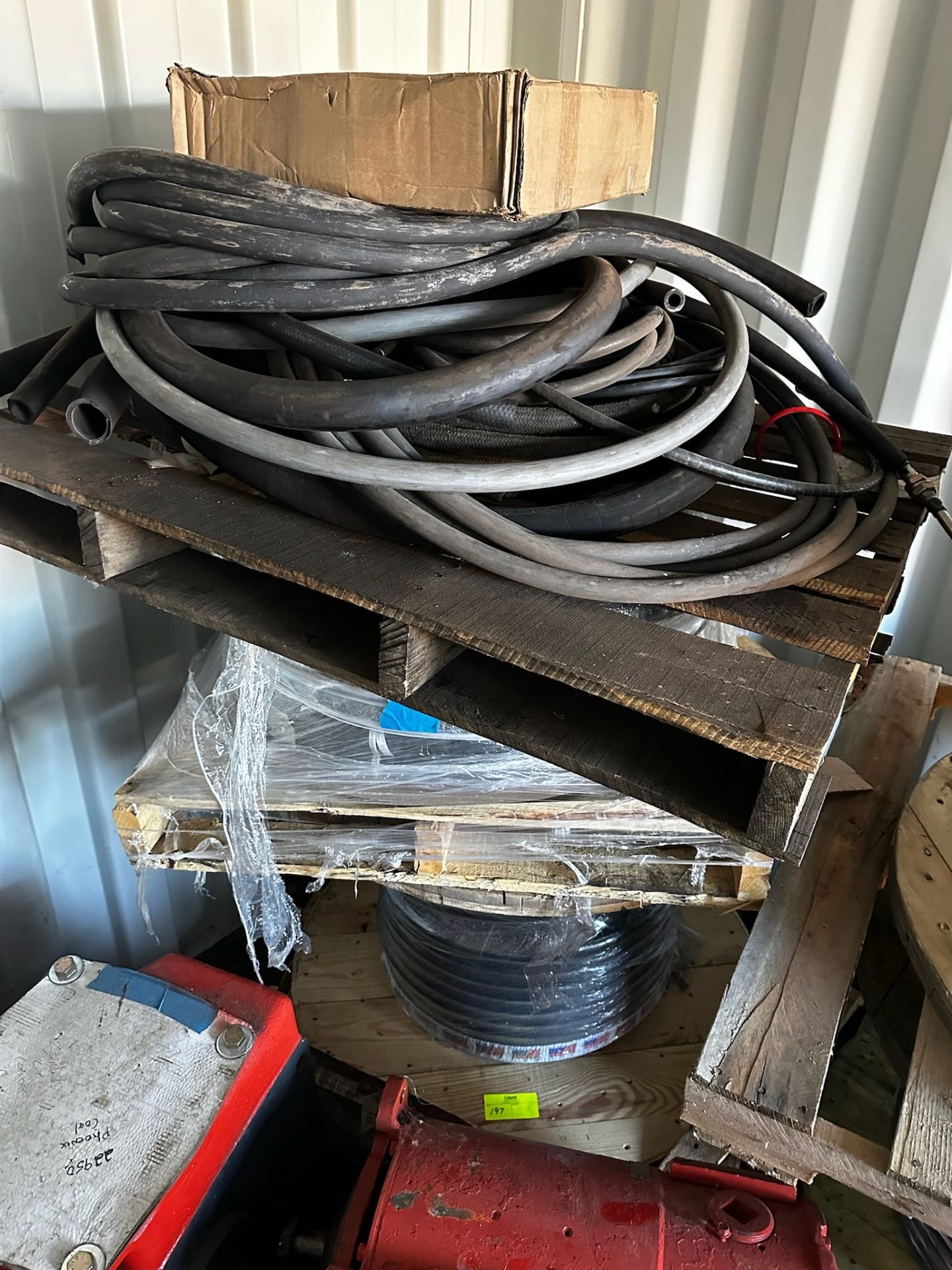 Cable Spools (2) 480 Round Shuttle Car Cable
