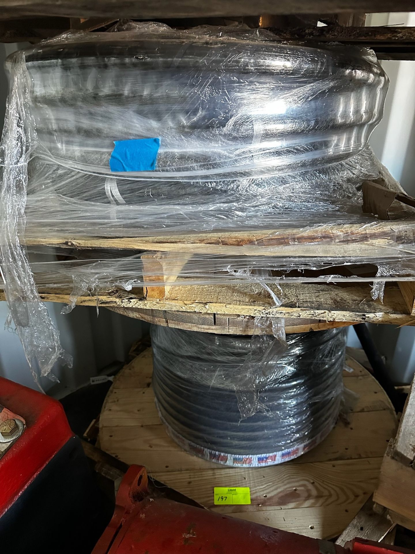 Cable Spools (2) 480 Round Shuttle Car Cable
