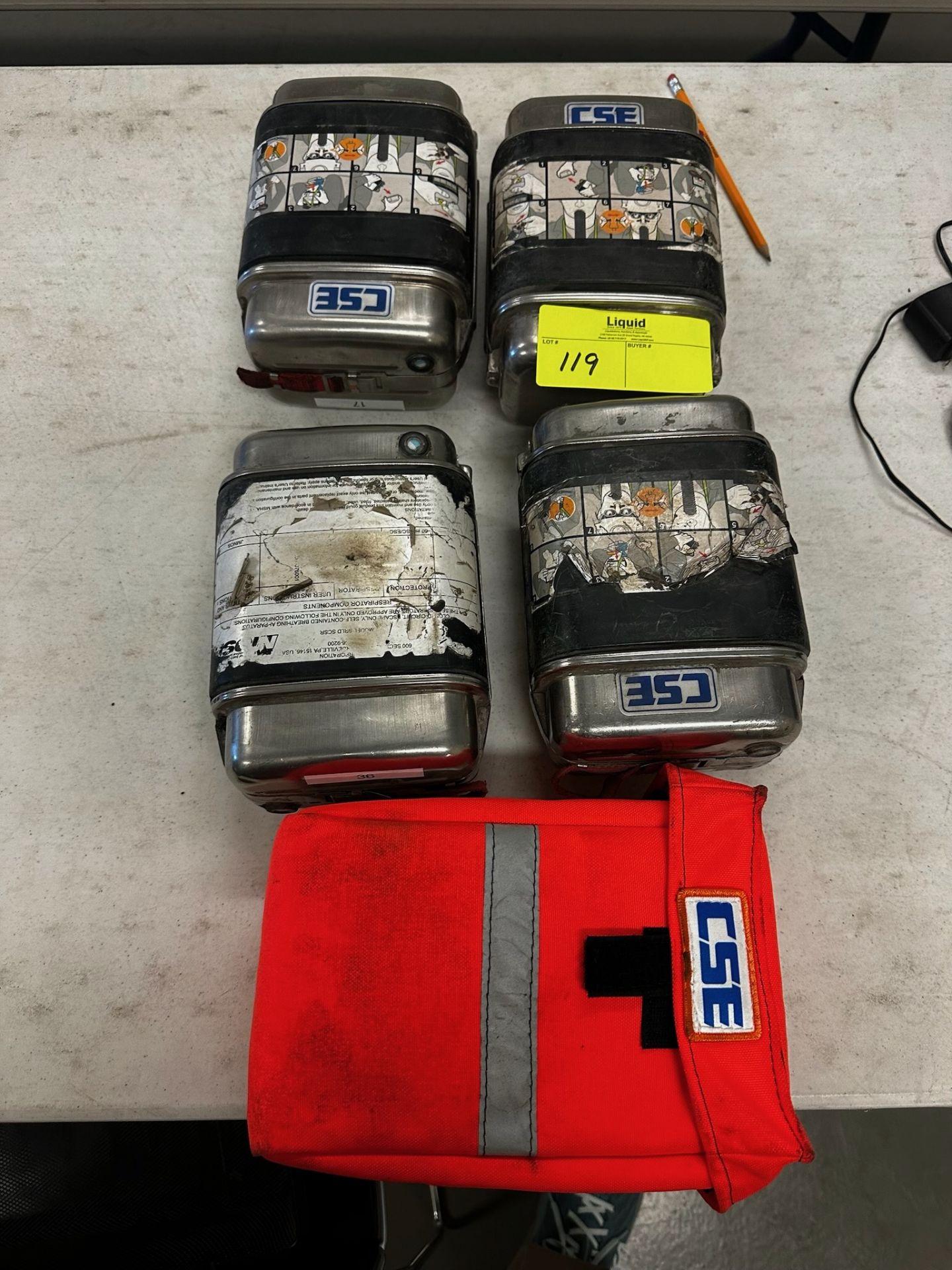 Cse SRLD SCSR Emergency Escape Breathing Device Self Rescuer (4)