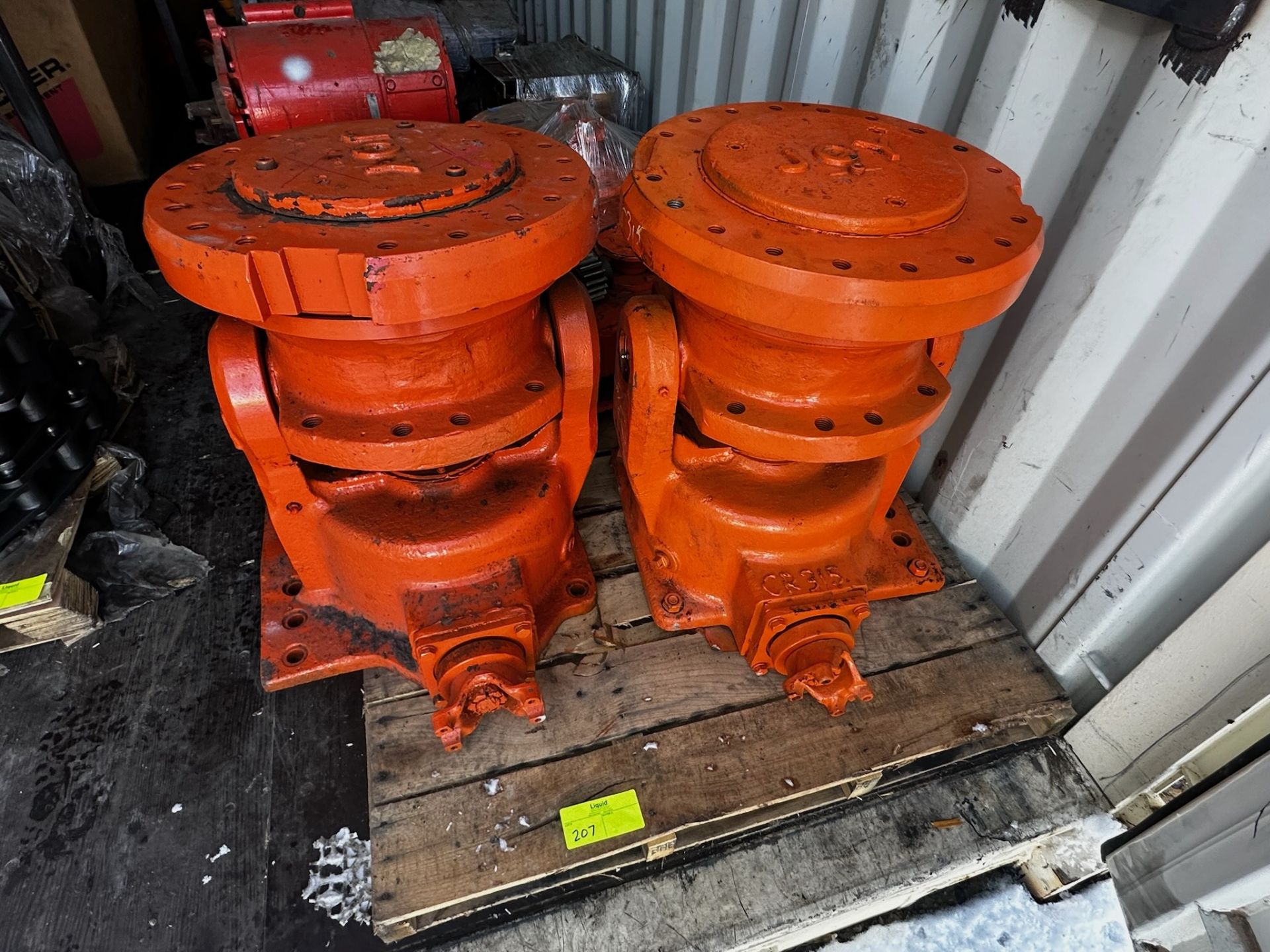 Shuttle Car Parts - Wheel Units