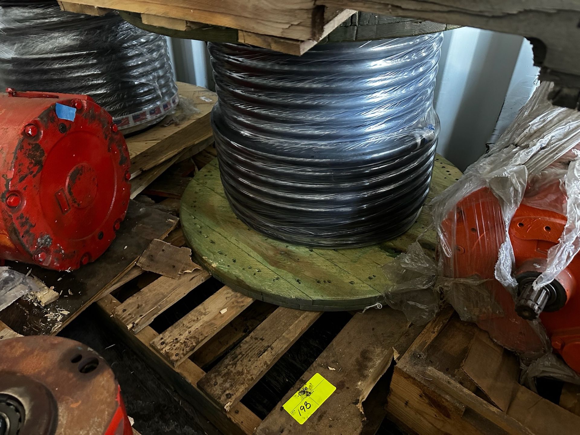 Cable Spools (2) 480 Round Shuttle Car Cable