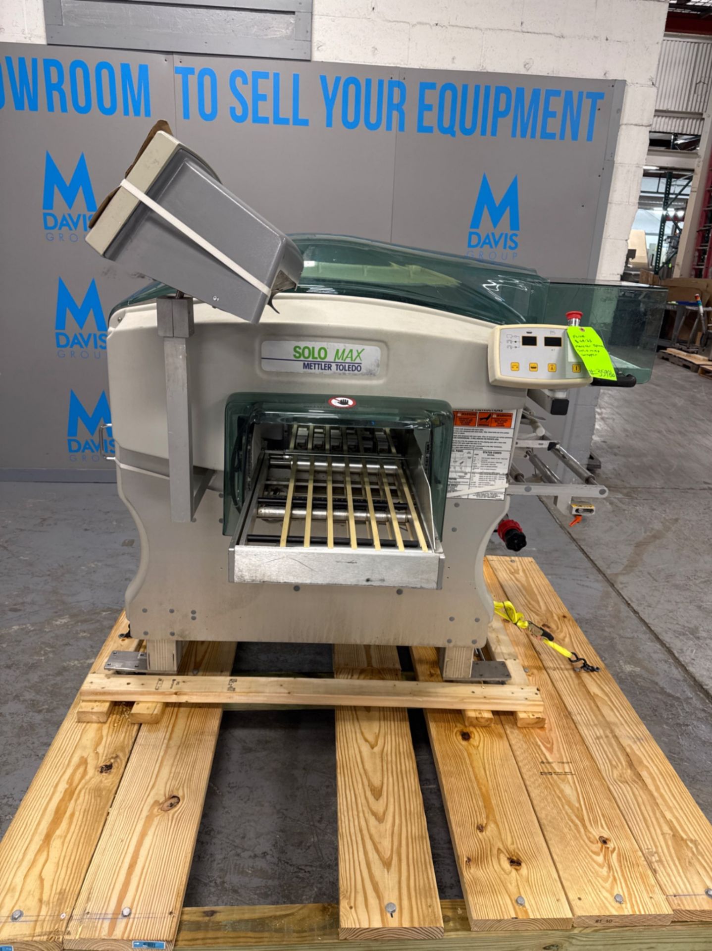 METTLER TOLEDO SOLO MAX WRAPPER, MODEL 0647, S/N 06472000000 (INV ...