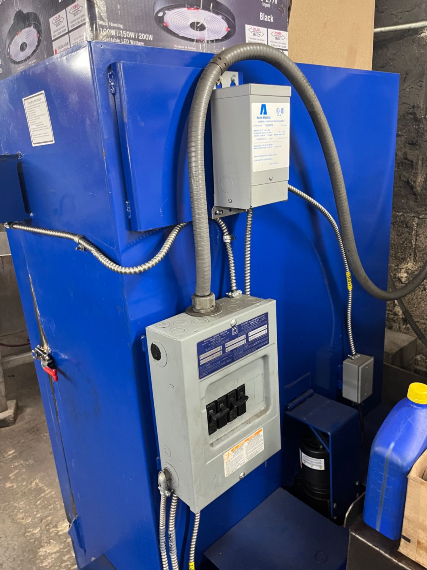 HEATED PARTS WASHER CABINET