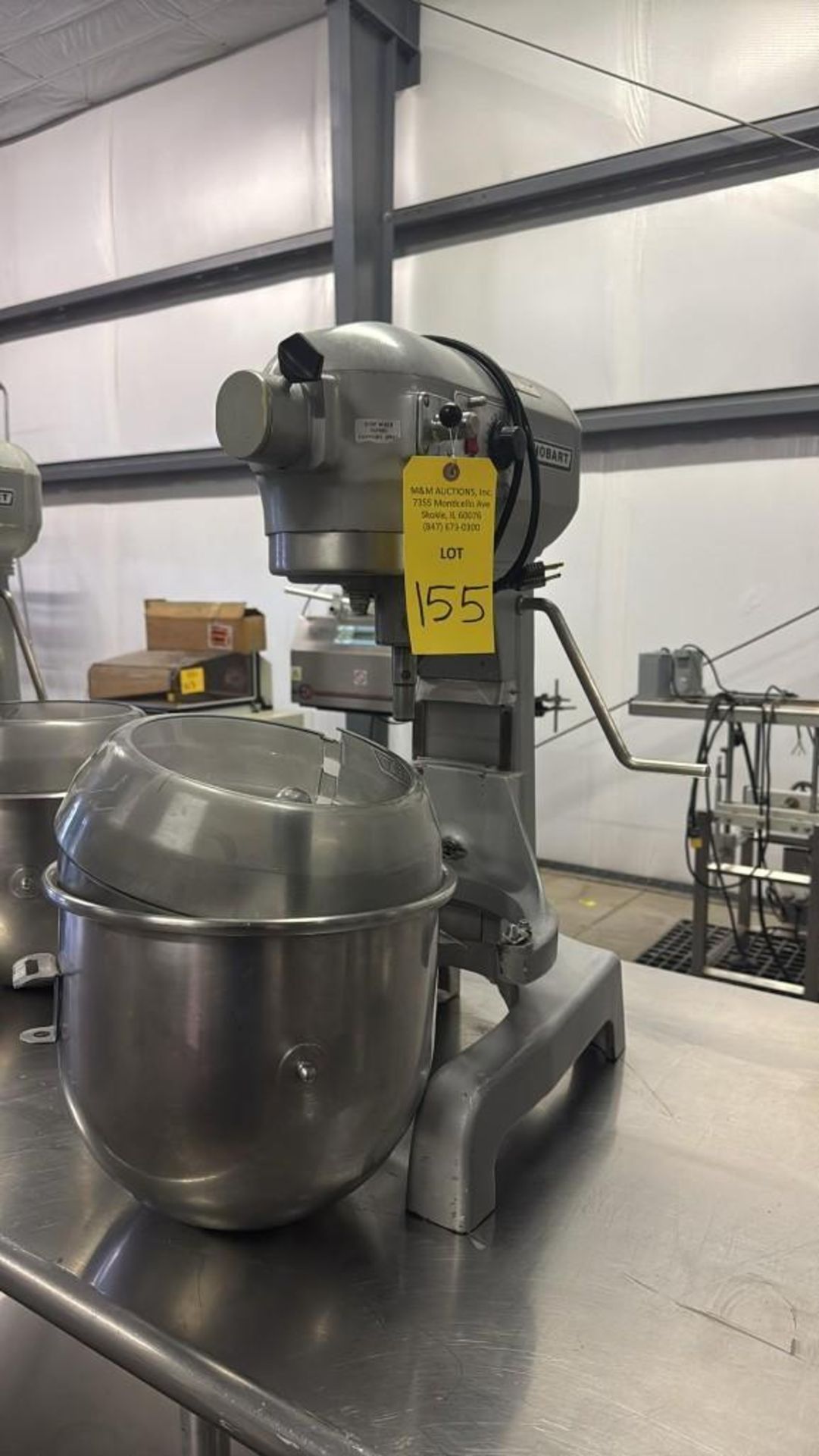 Hobart Mixer, Mdl. AS 200 T, features 20 qt capacity, 3-speed settings ...