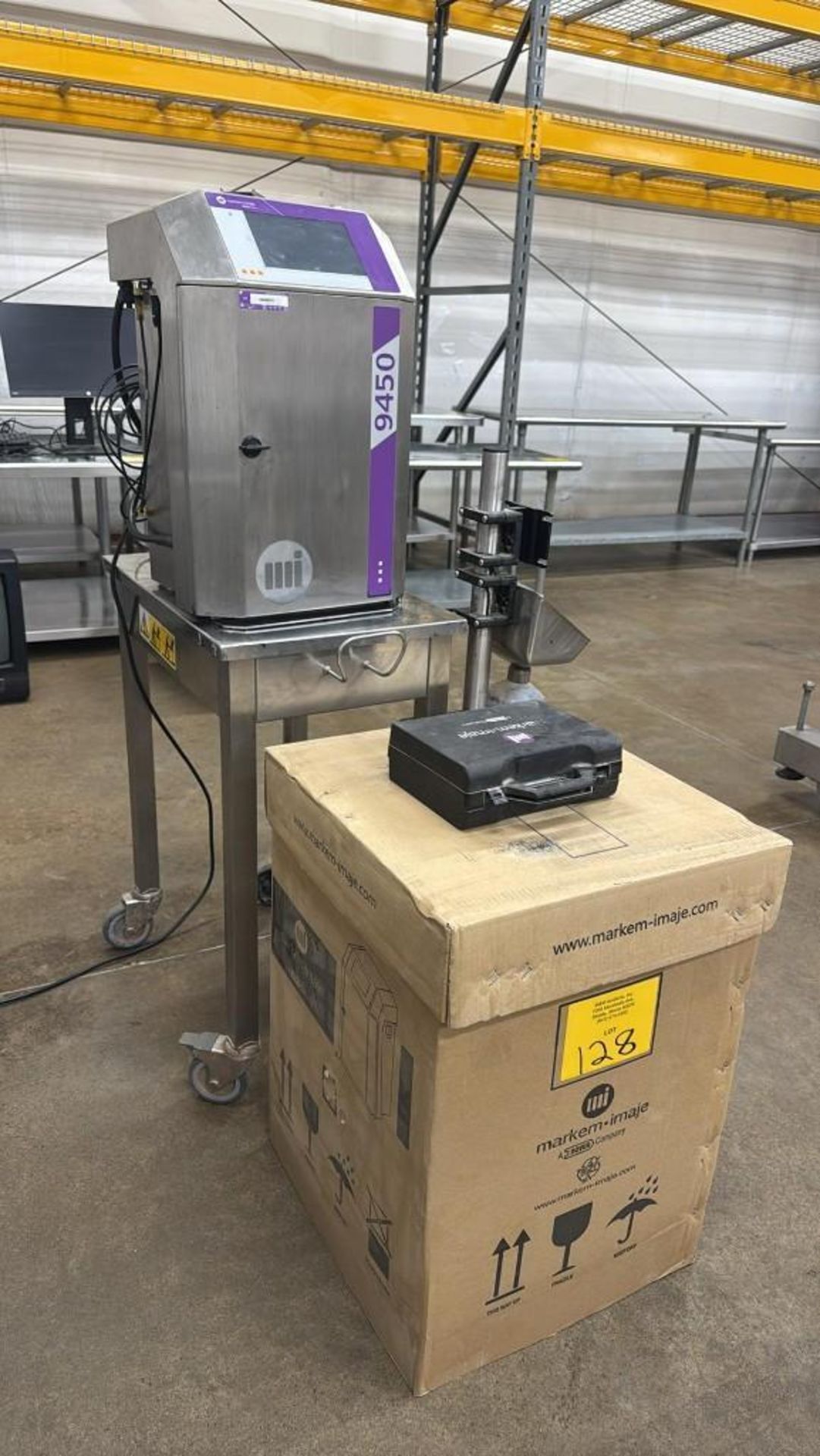 Markem-Imaje 9450 Inkjet Printer, Continuous Inkjet (CIJ) Technology ...