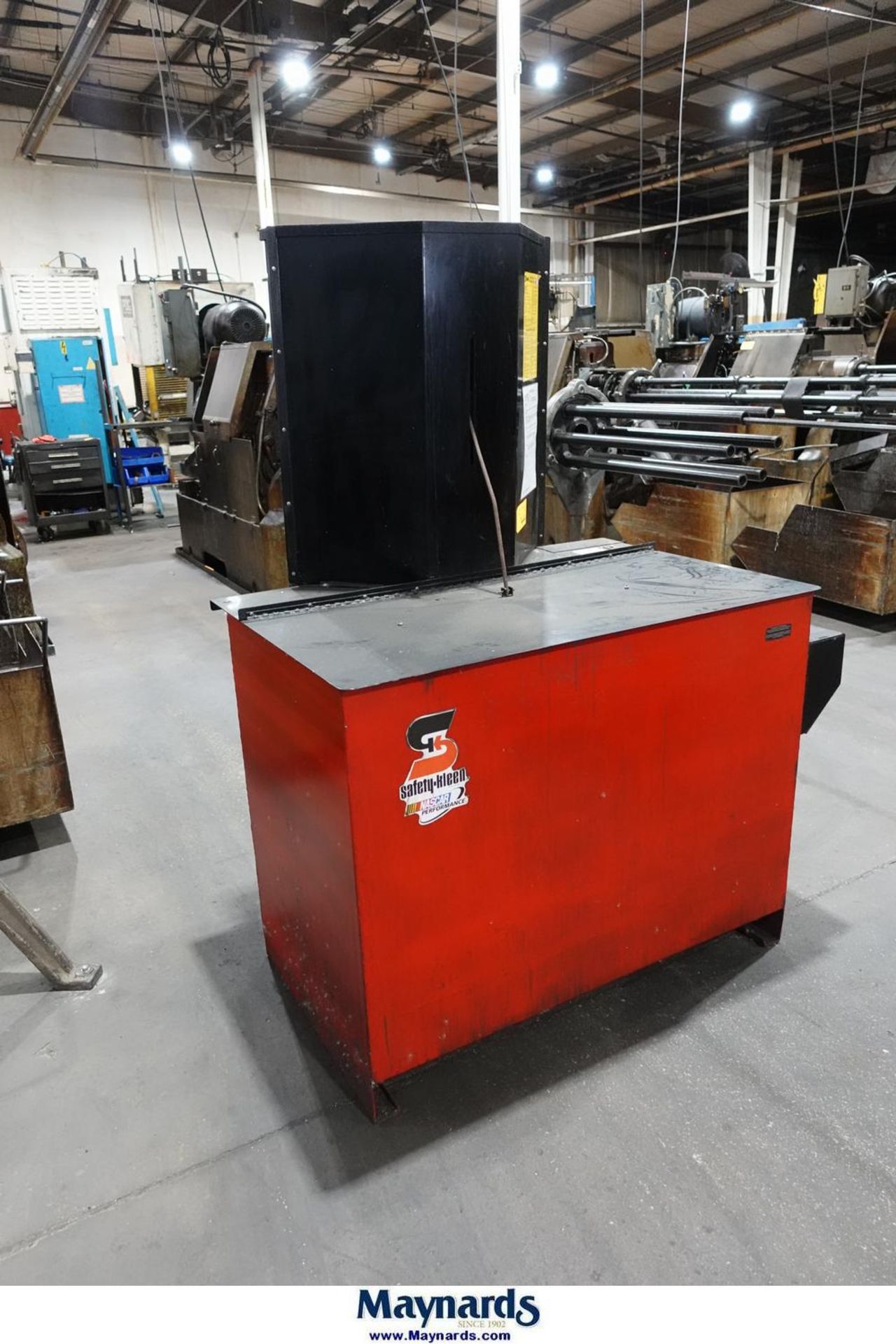Safety-Kleen #81 Solvent Agitating Parts Wash Cabinet 45" X 21" Sink ...