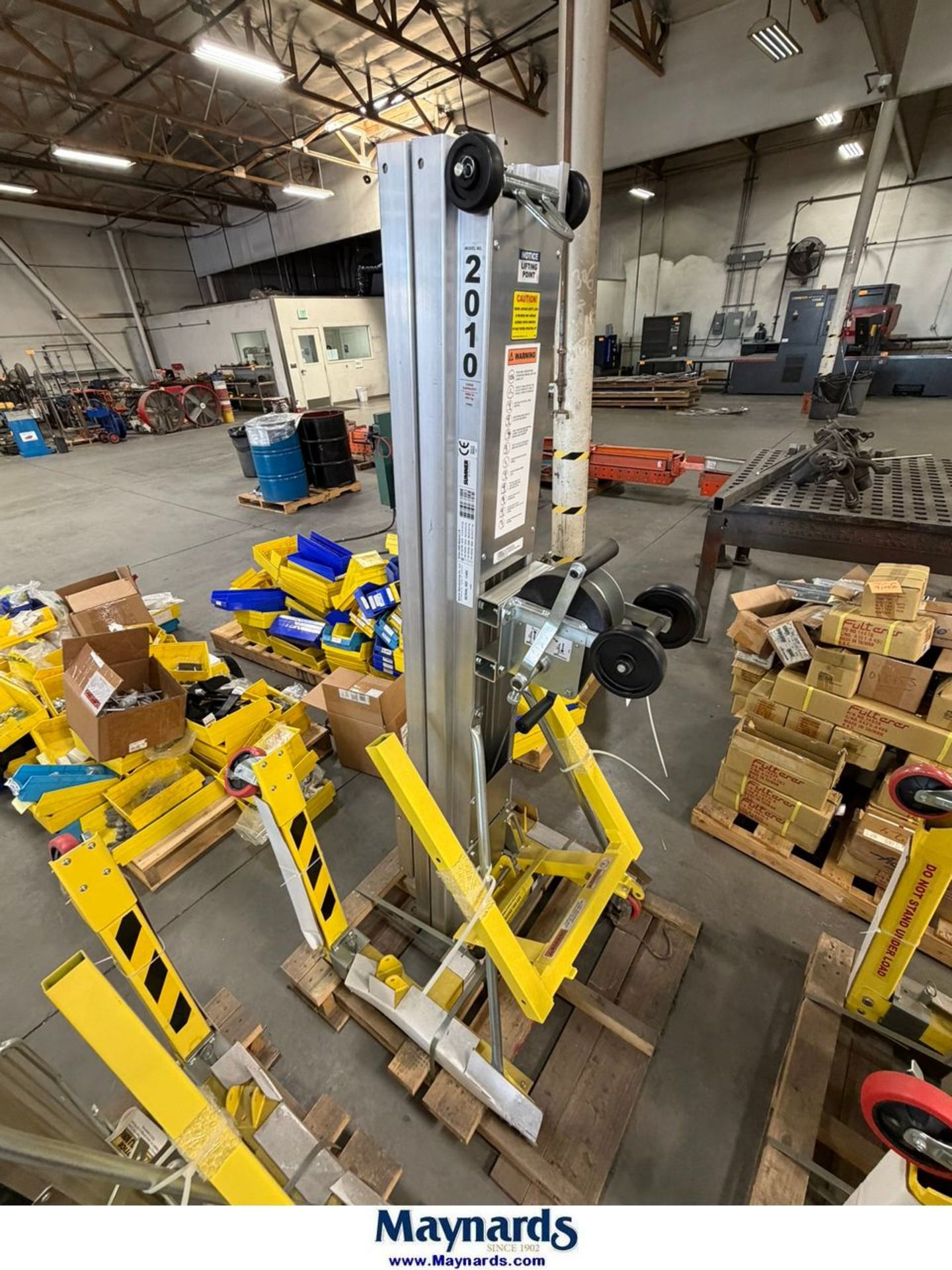 2023 Sumner 1,000 Lb. Cap. Material Lift (Model 2010) , S/N 13385