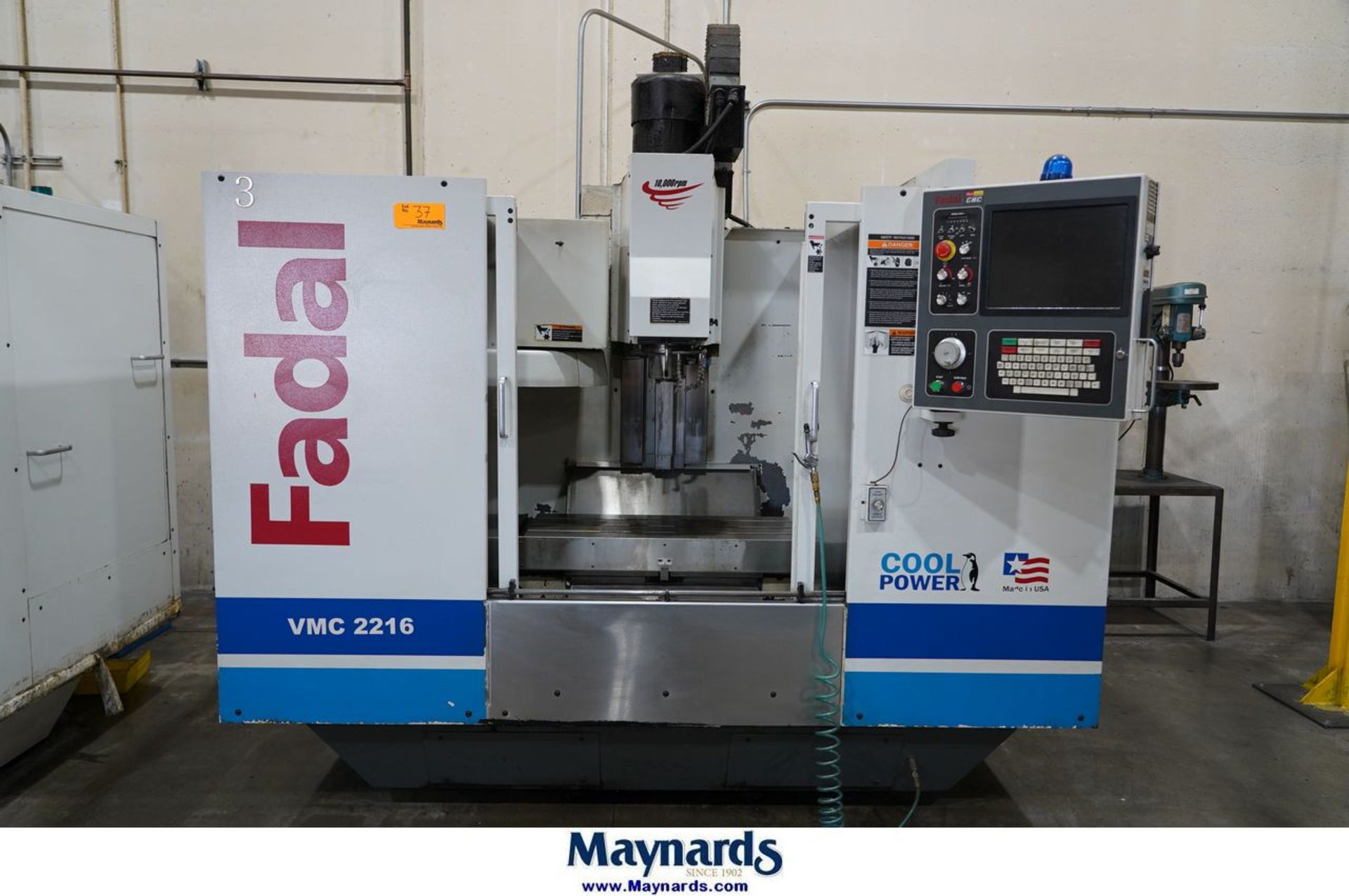 2005 Fadal VMC 2216 3 Axis Vertical Machining Center 21 Tool Changer ...